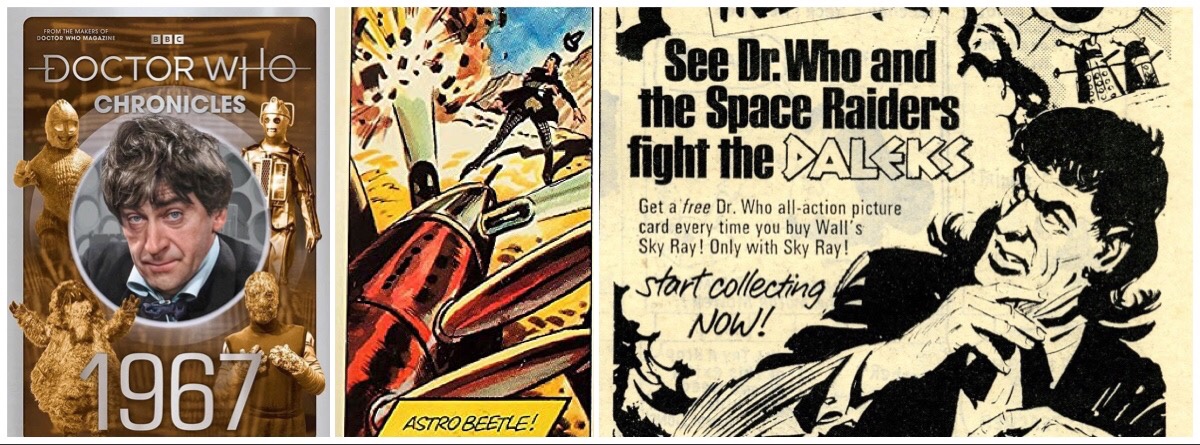 New Doctor Who Chronicles celebrates the Daleks in TV Comic, Sky Ray ...