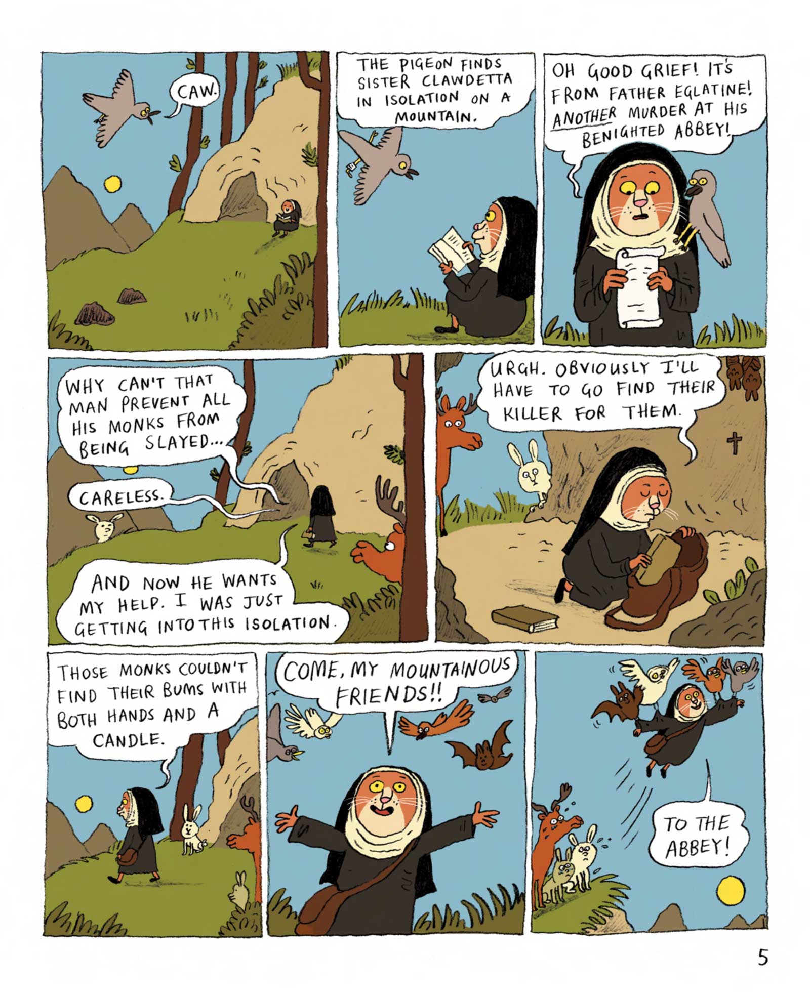 In Review: Sister Clawdetta – Murder at the Monastery by Tor Freeman – downthetubes.net