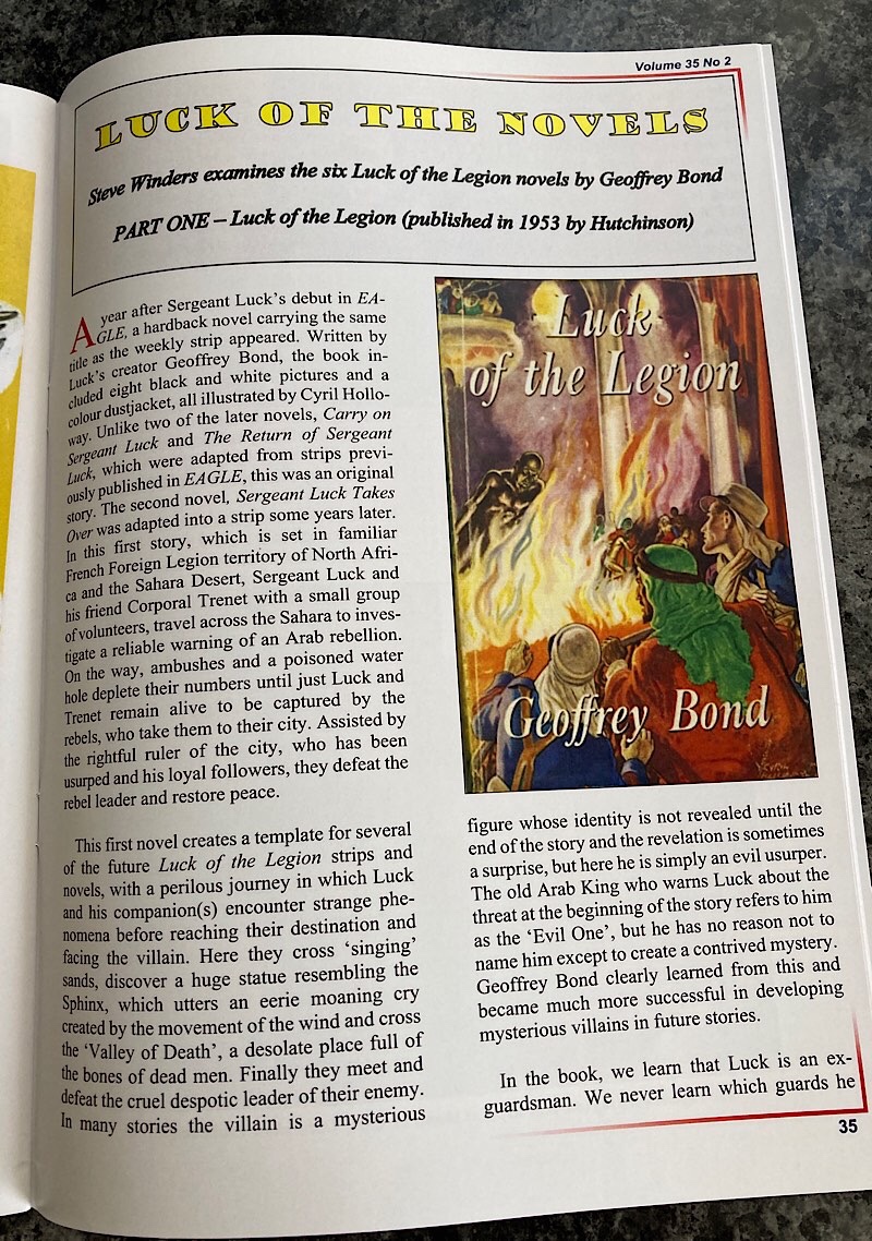 2000AD veteran Alan Langford delivers exclusive “Captain Condor” cover ...