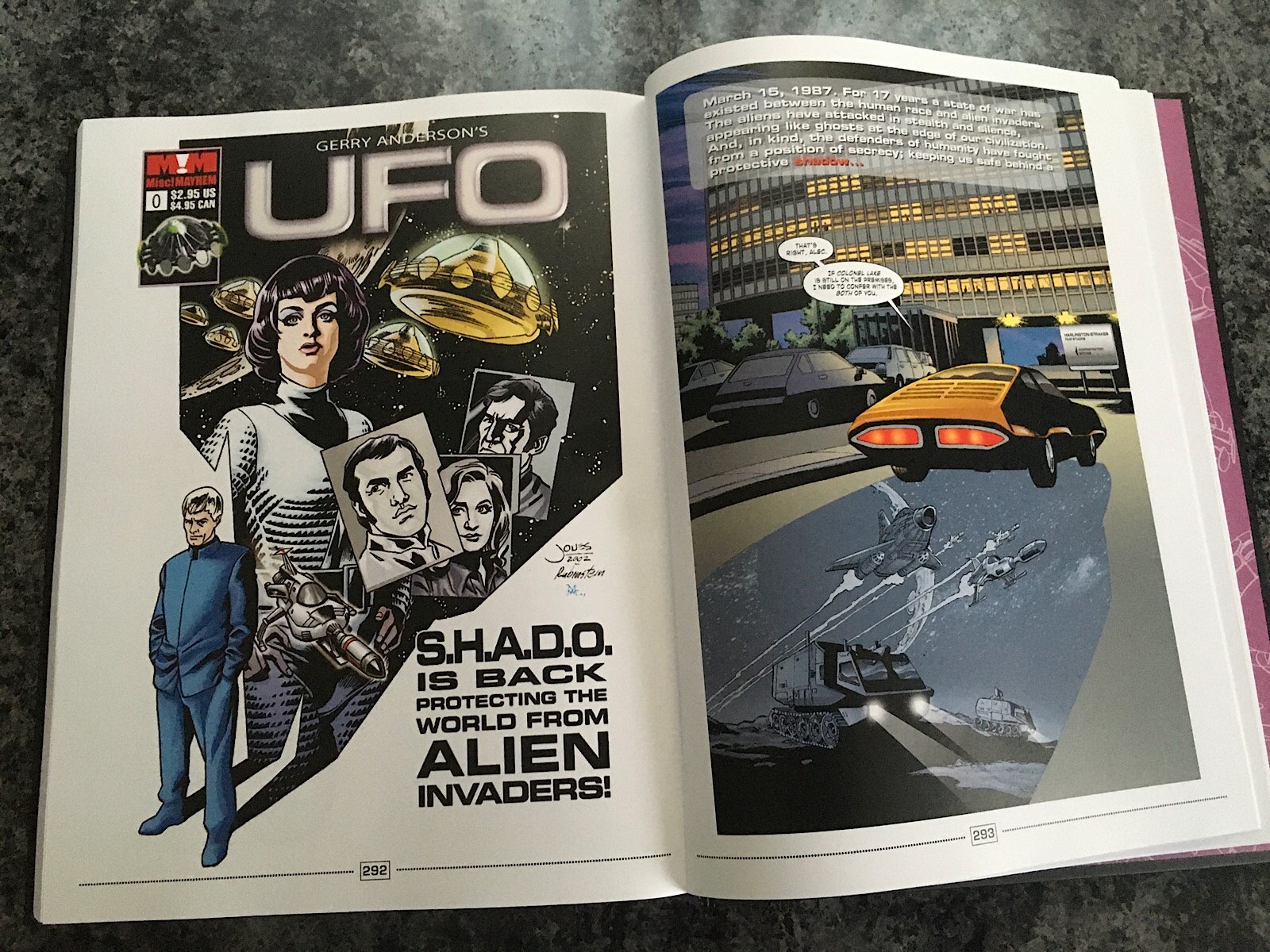 In Review: UFO Comic Anthology Volume Two – downthetubes.net
