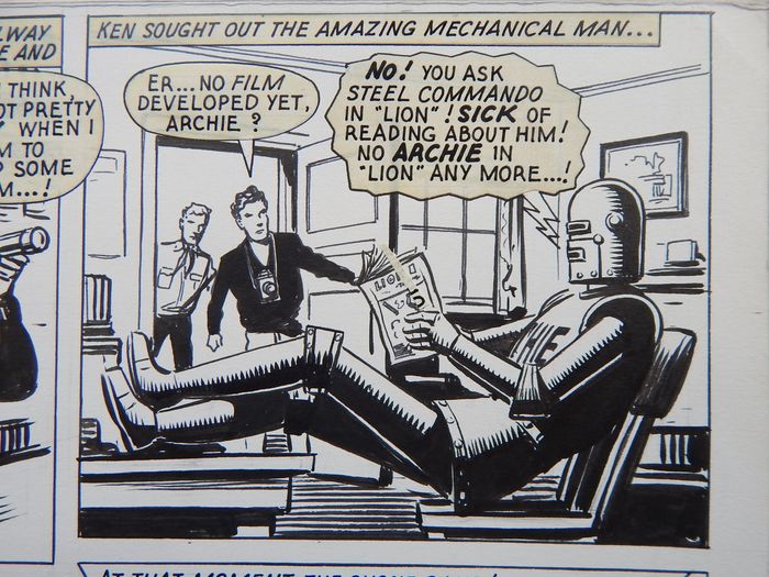 1970s Robot Archie story opener offered in latest Catawiki ...