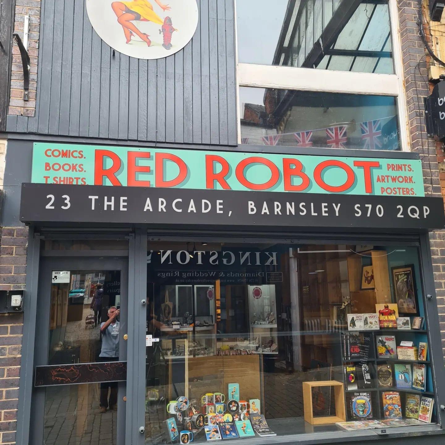 Comic Retailer Spotlight: Red Robot, Barnsley – downthetubes.net