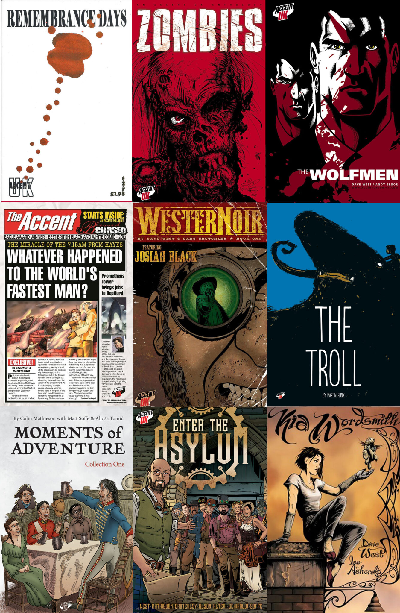 British independent publisher Accent UK Comics bows out – downthetubes.net