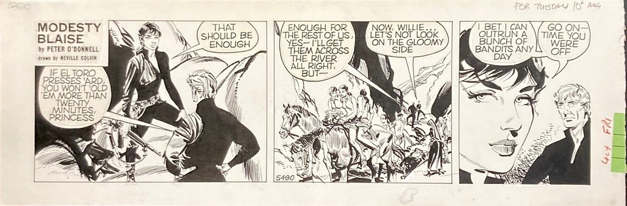 Catawiki International Original Comic Art Auction offers “Modesty ...