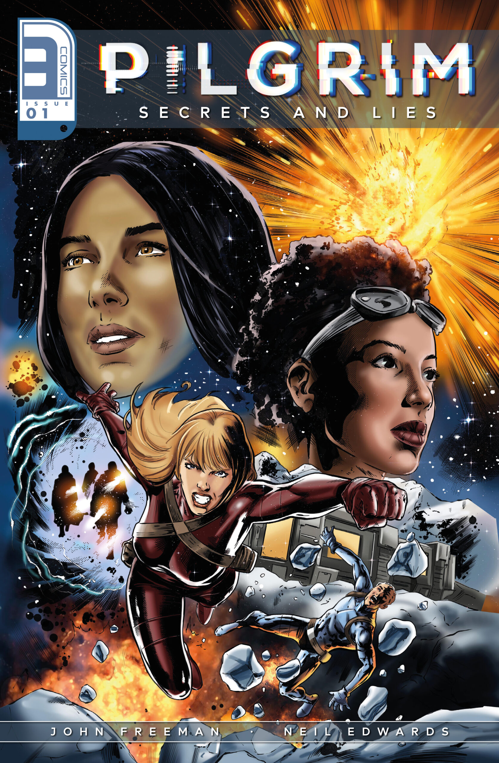 Crowdfunding Spotlight: Pilgrim 2121: Secrets and Lies #1 – 4 ...