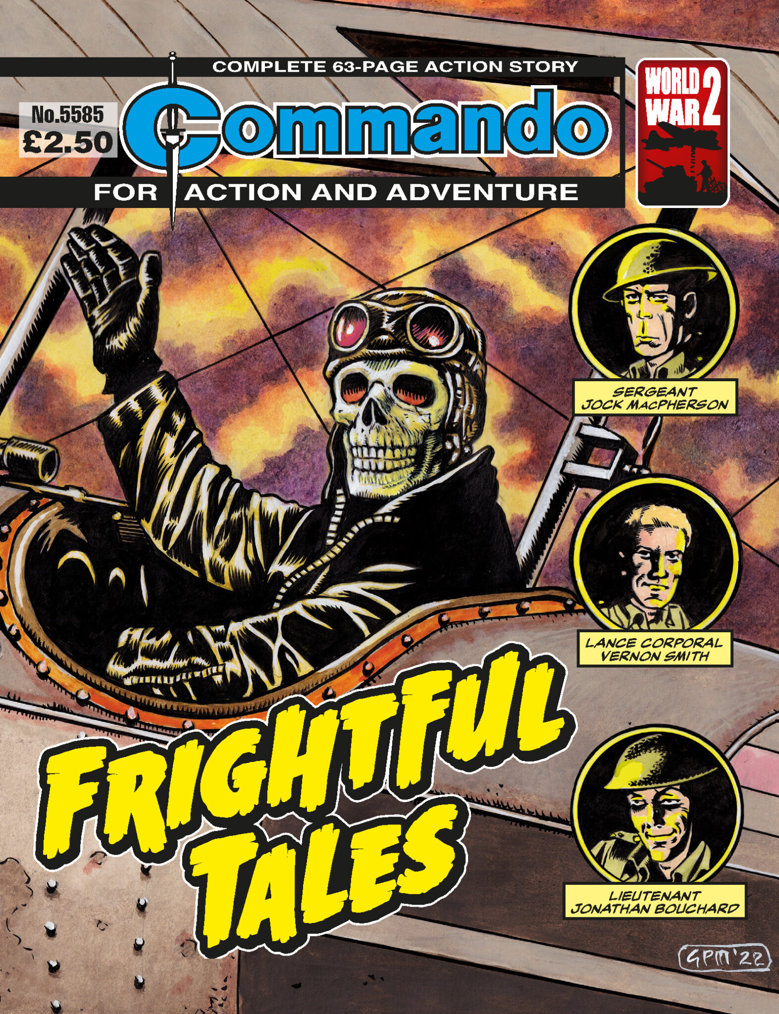 Hallowe’en-inspired horror ahead in this week’s Commando comic releases ...