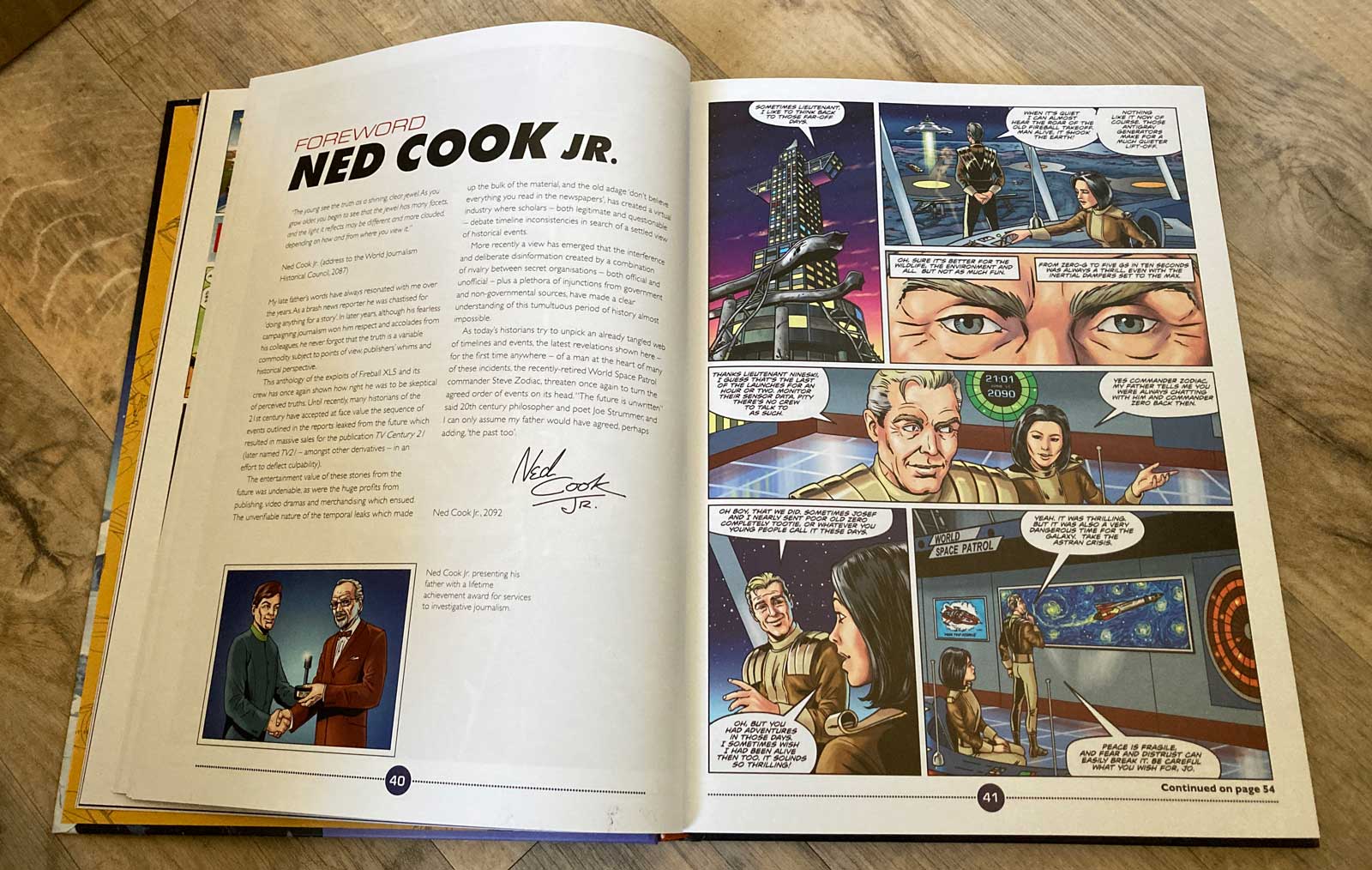 In Review: Fireball XL5 60th Anniversary Comic Anthology – downthetubes.net