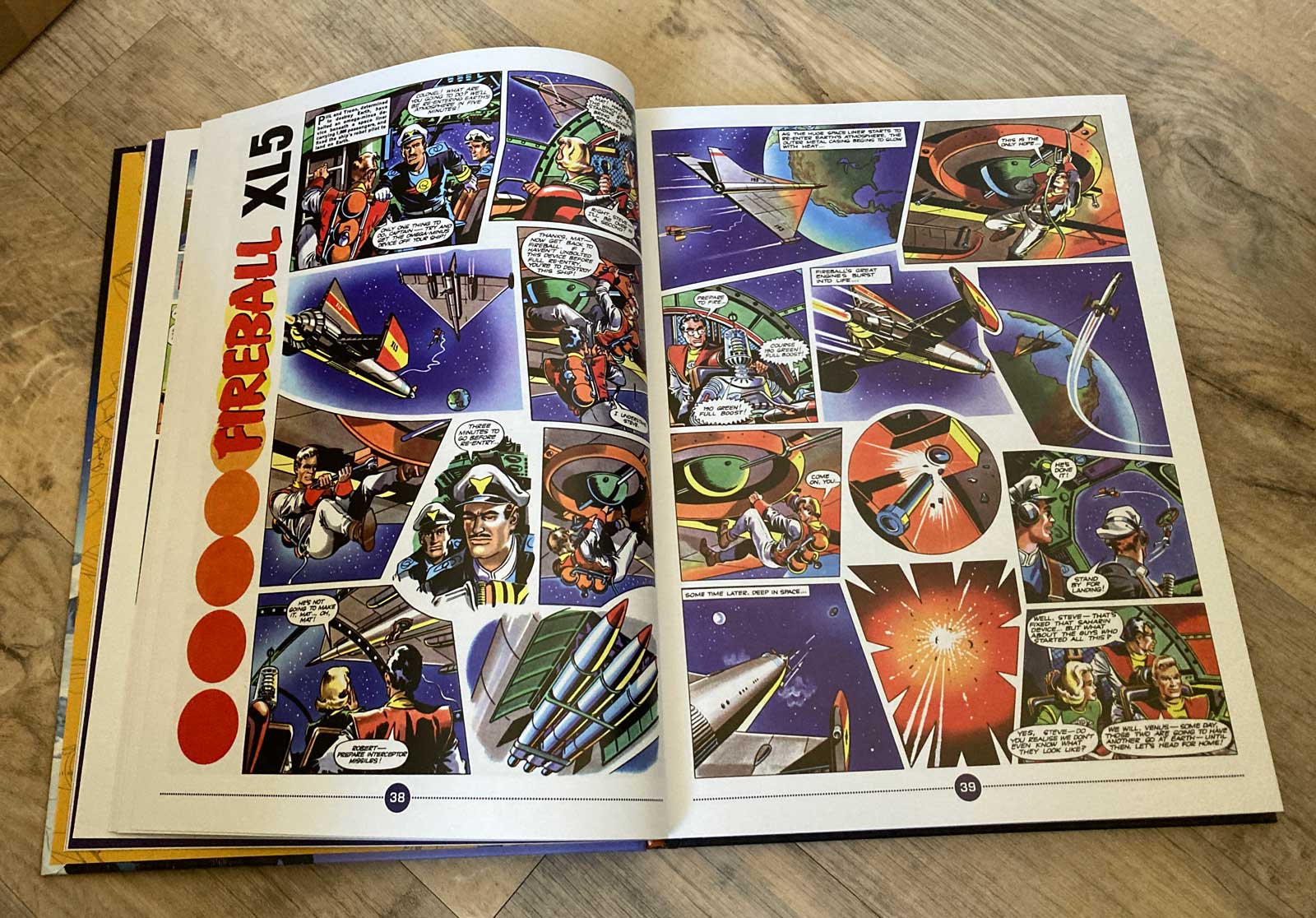 In Review: Fireball XL5 60th Anniversary Comic Anthology – downthetubes.net