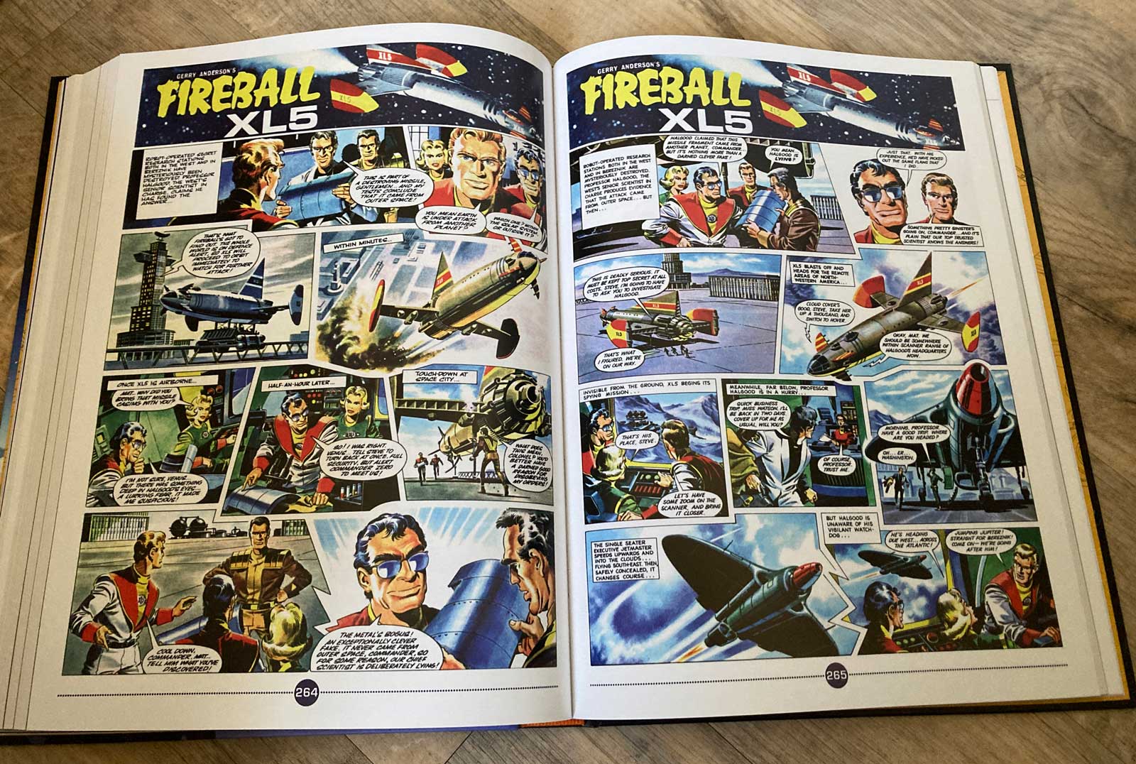 In Review: Fireball XL5 60th Anniversary Comic Anthology – downthetubes.net