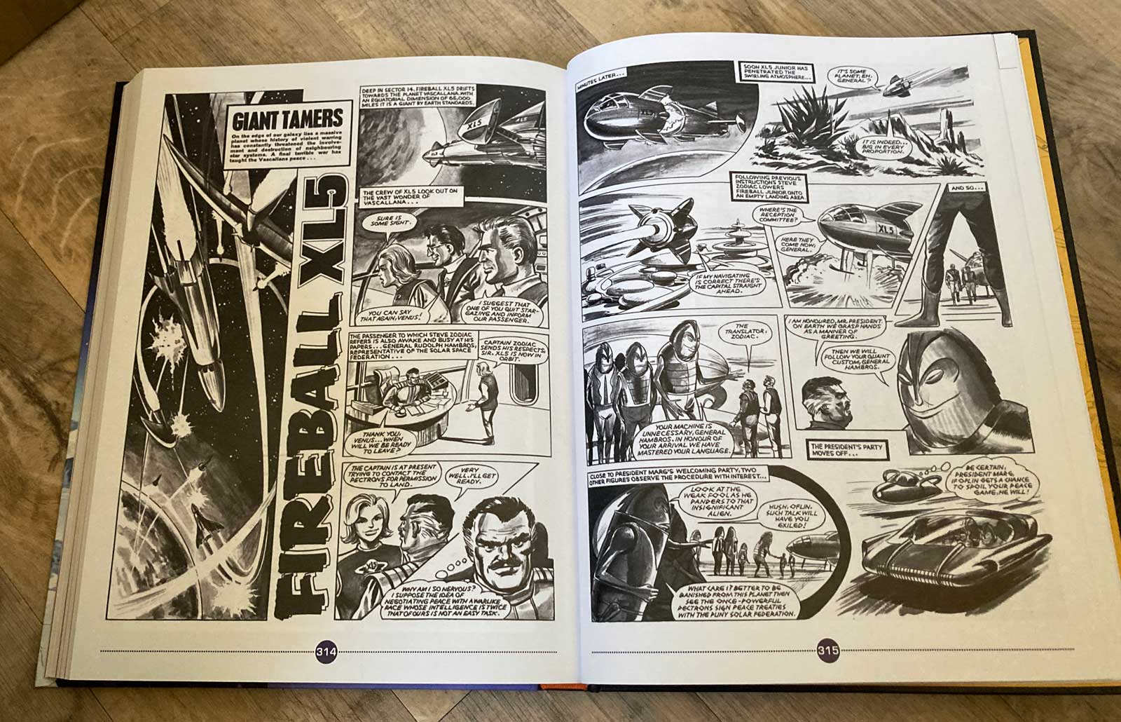 In Review: Fireball XL5 60th Anniversary Comic Anthology – downthetubes.net
