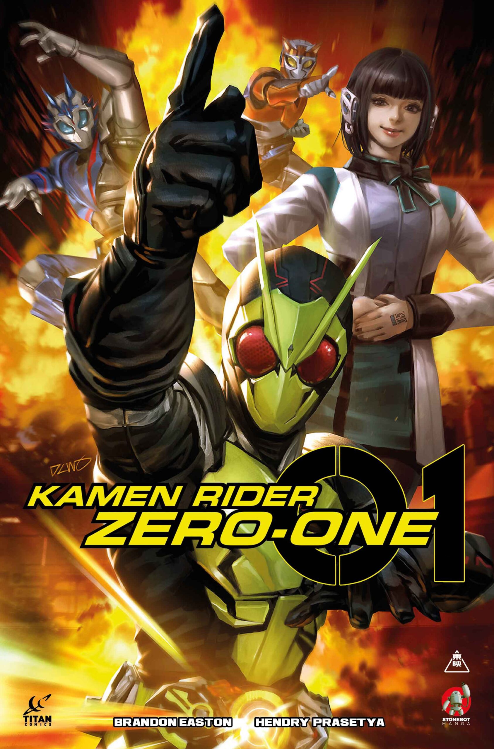 Titan Comics Kamen Rider Zero-one #1 – Special Sneak Peek! – downthetubes.net