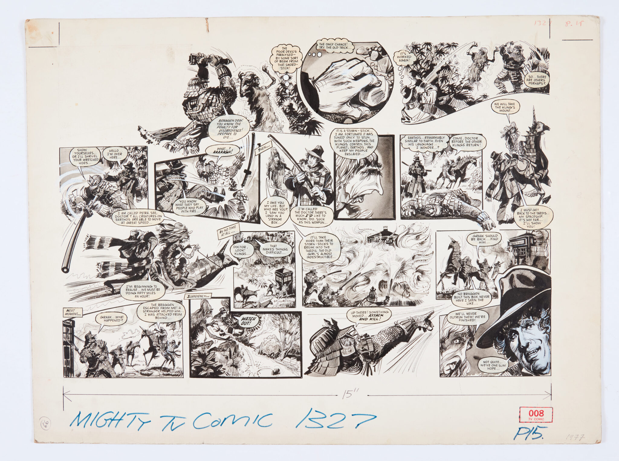 Charley’s War, Doctor Who, and rare Ron Embleton art offered in latest ...