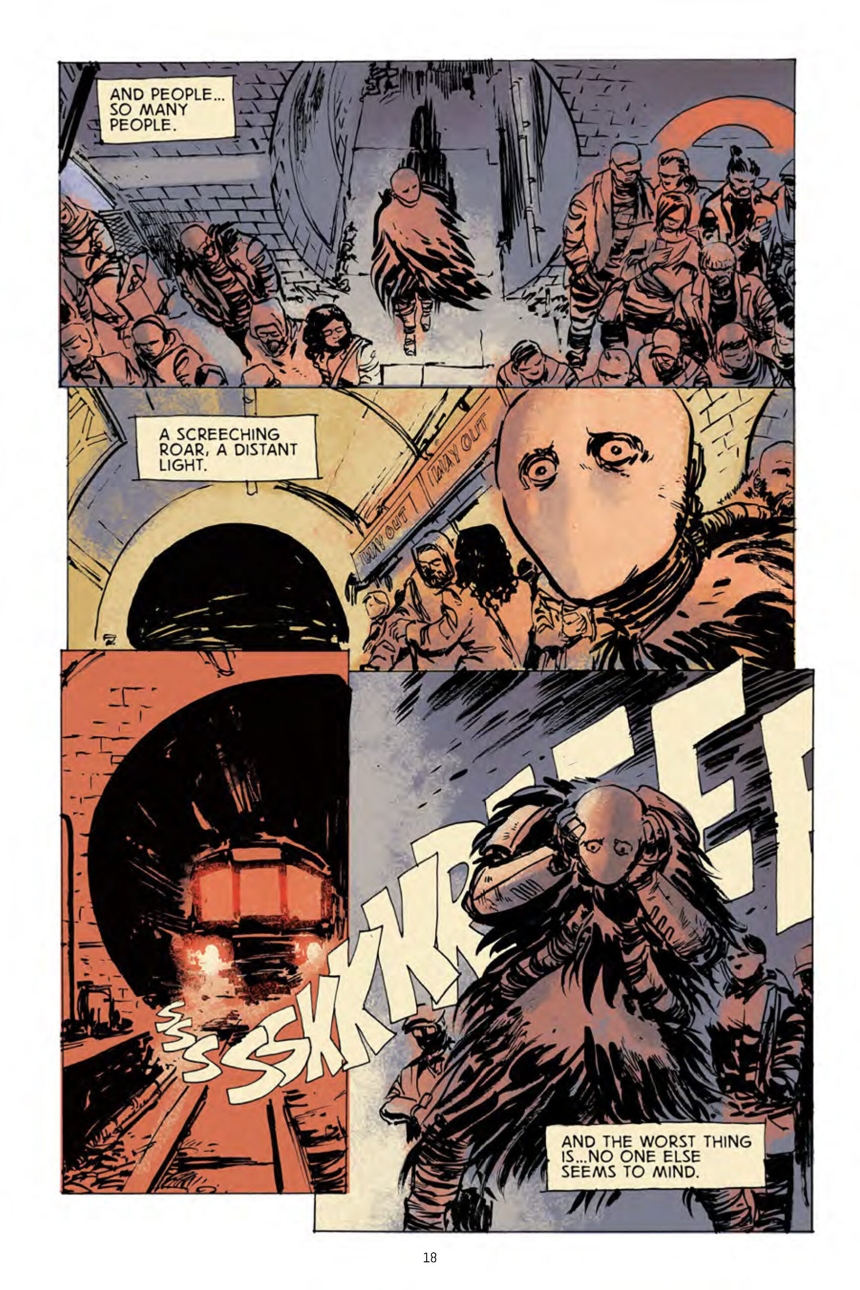 Dan McDaid’s stunning SF saga, “Dega”, collected by Oni Press – downthetubes.net