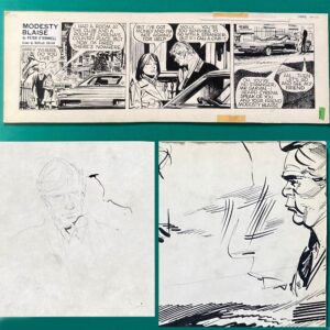Neville Colvin “Modesty Blaise” rarities offered in this week’s ...