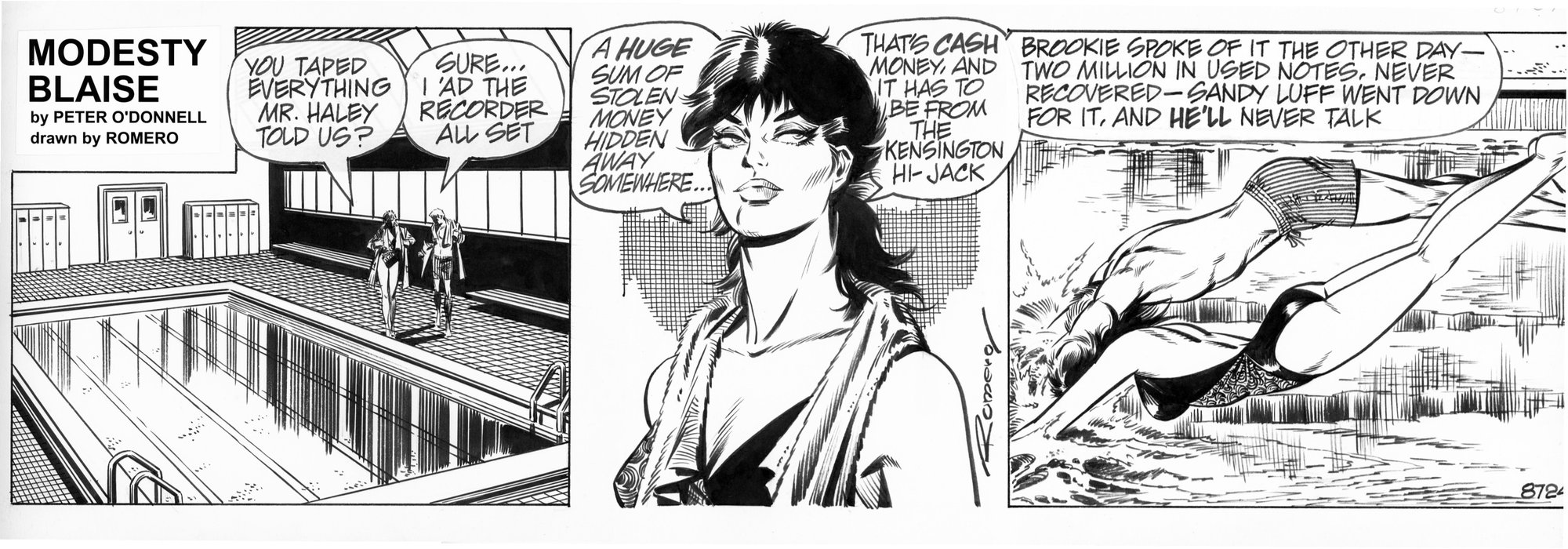 In Memoriam: Modesty Blaise and Axa artist Enric Badia Romero – downthetubes.net