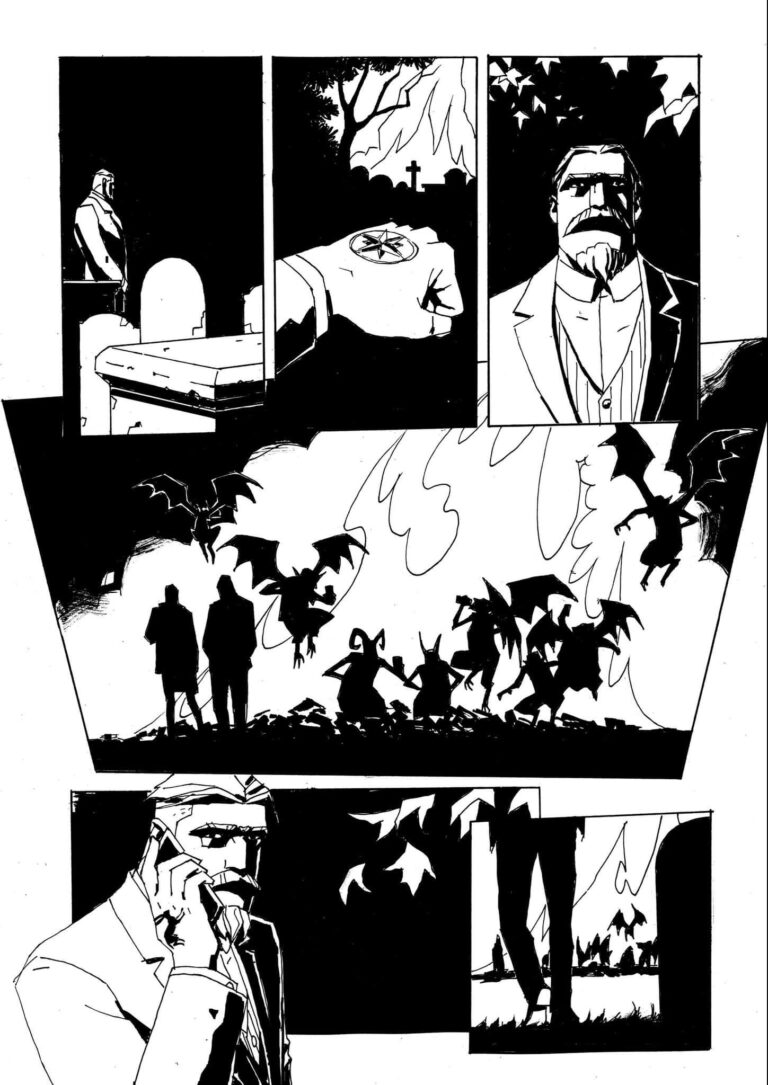 Sneak Peek: “The March of the Hare”, a new horror comic from Baden ...