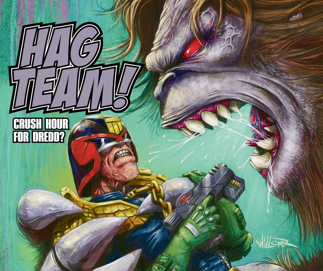 Alien attack! Action ahead in the new 2000AD, on sale today ...