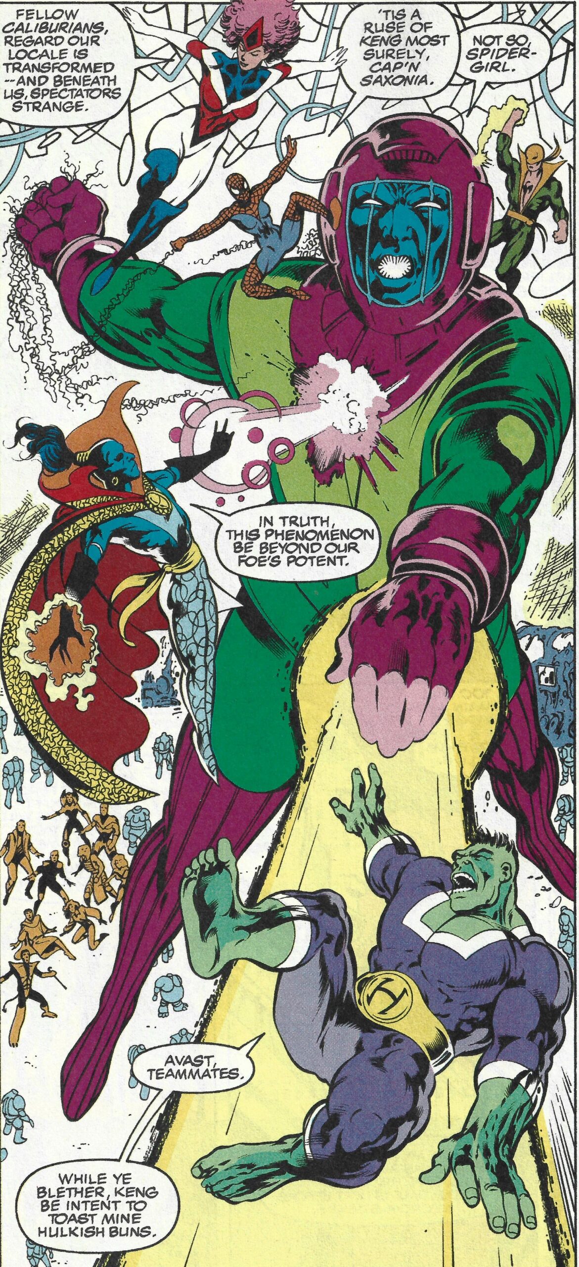 Retro Review: Excalibur by Alan Davis and Mark Farmer – downthetubes.net