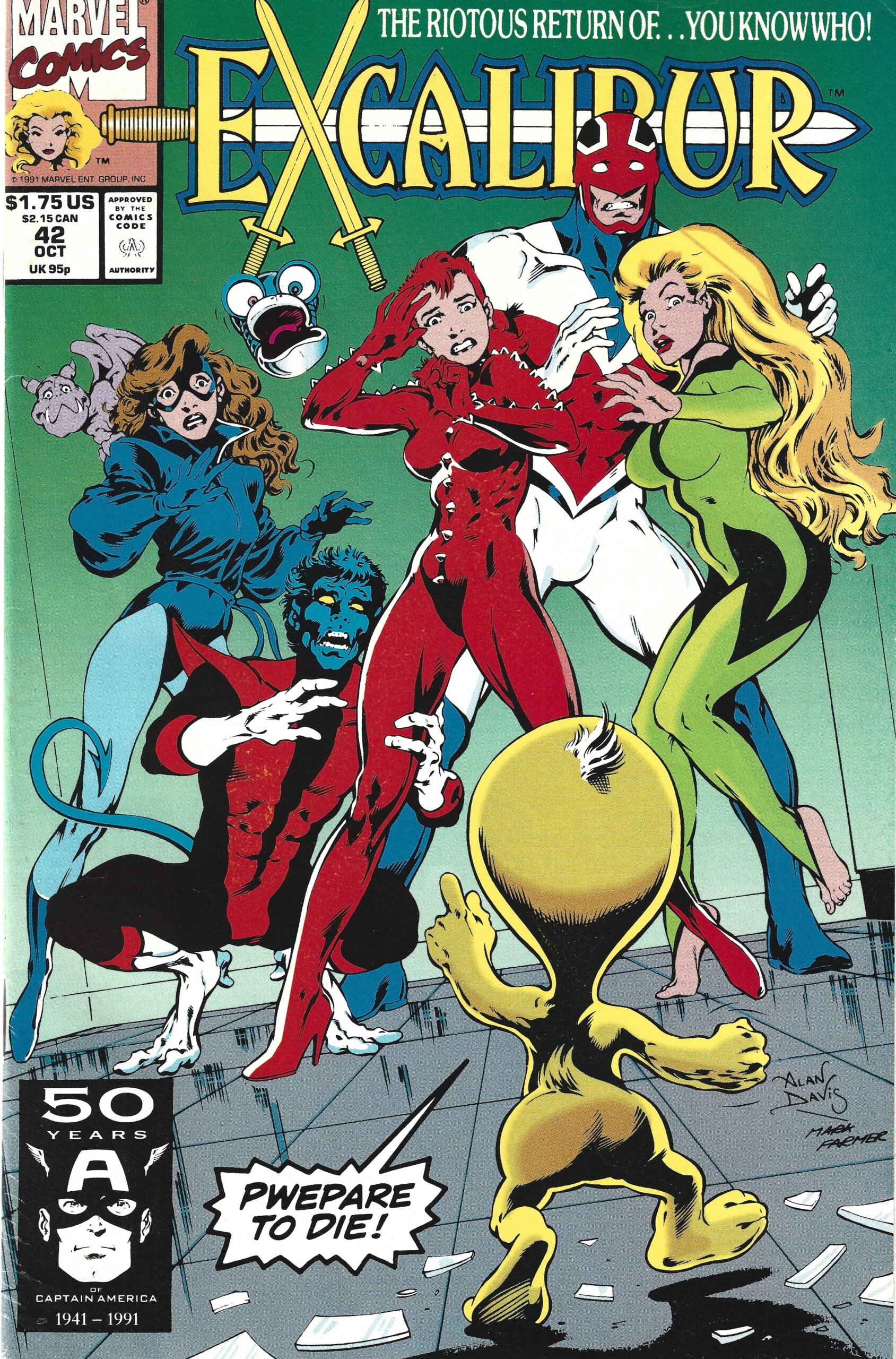 Retro Review: Excalibur by Alan Davis and Mark Farmer – downthetubes.net