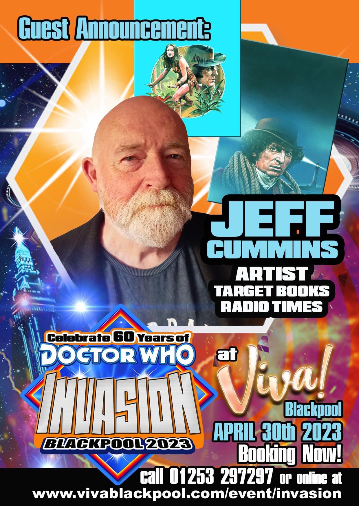 Doctor Who artist Jeff Cummins joins Invasion Blackpool lineup ...