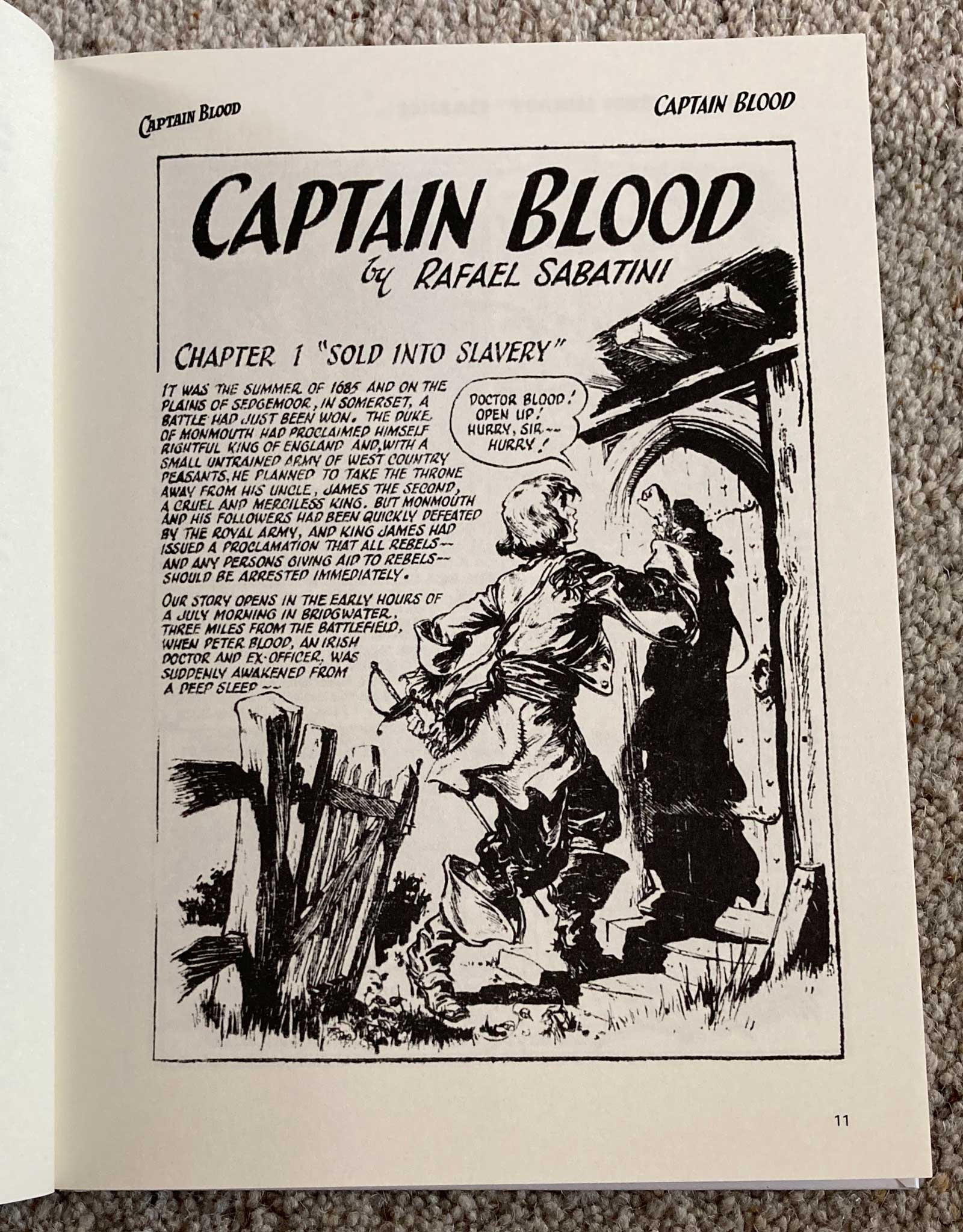In Review: Fleetway Picture Library Classics – Captain Blood, Larrigan ...