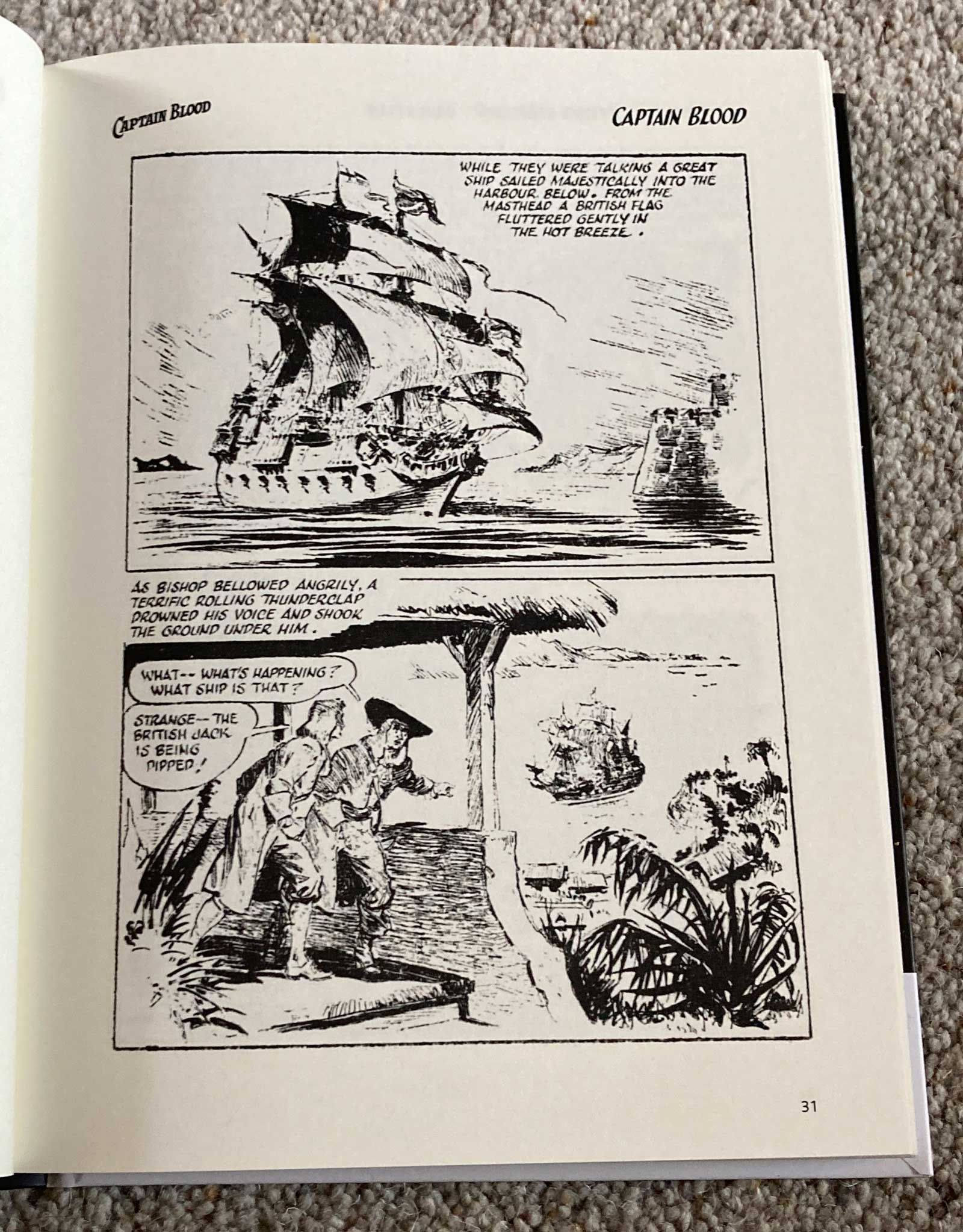 In Review: Fleetway Picture Library Classics – Captain Blood, Larrigan ...