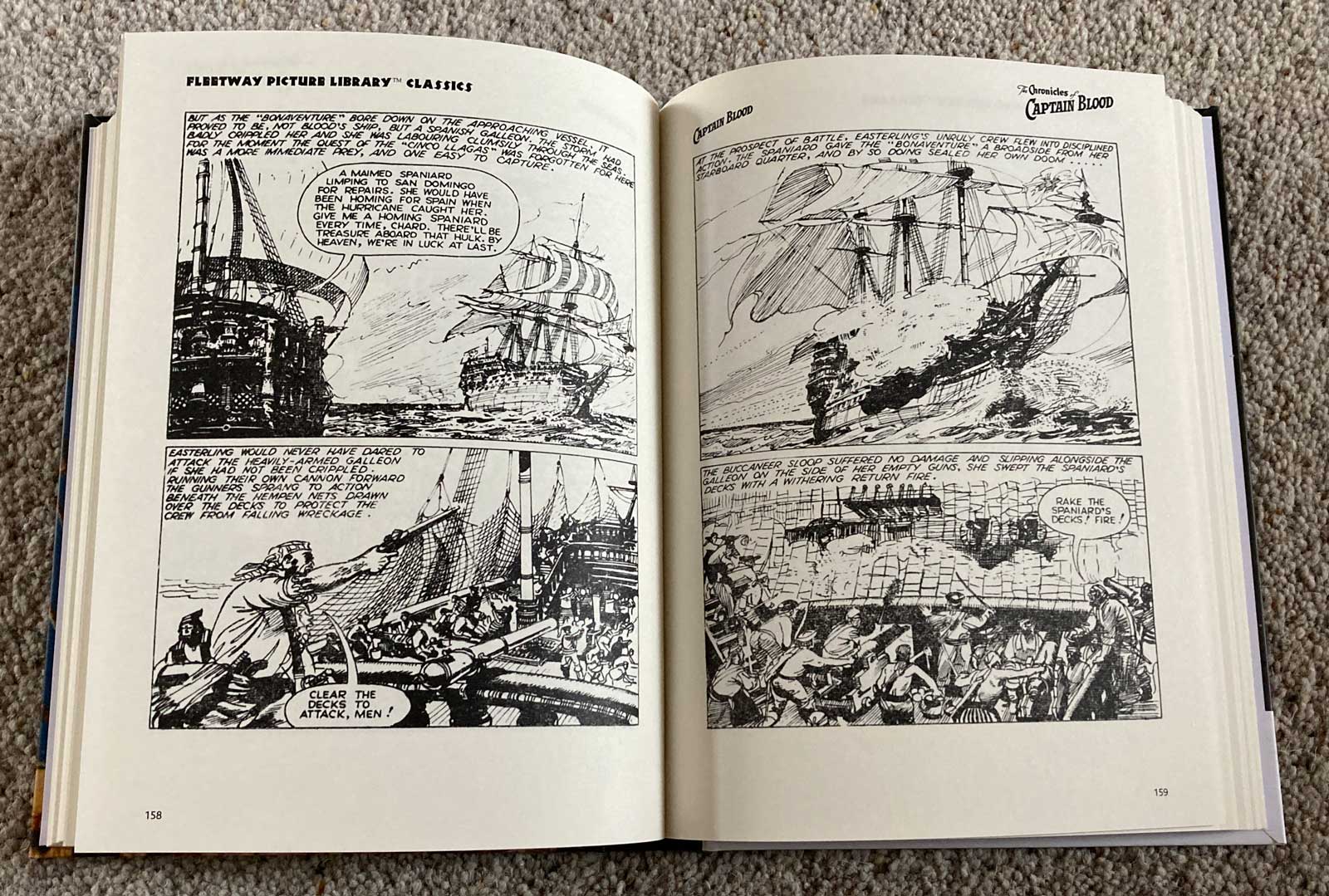 In Review: Fleetway Picture Library Classics – Captain Blood, Larrigan ...