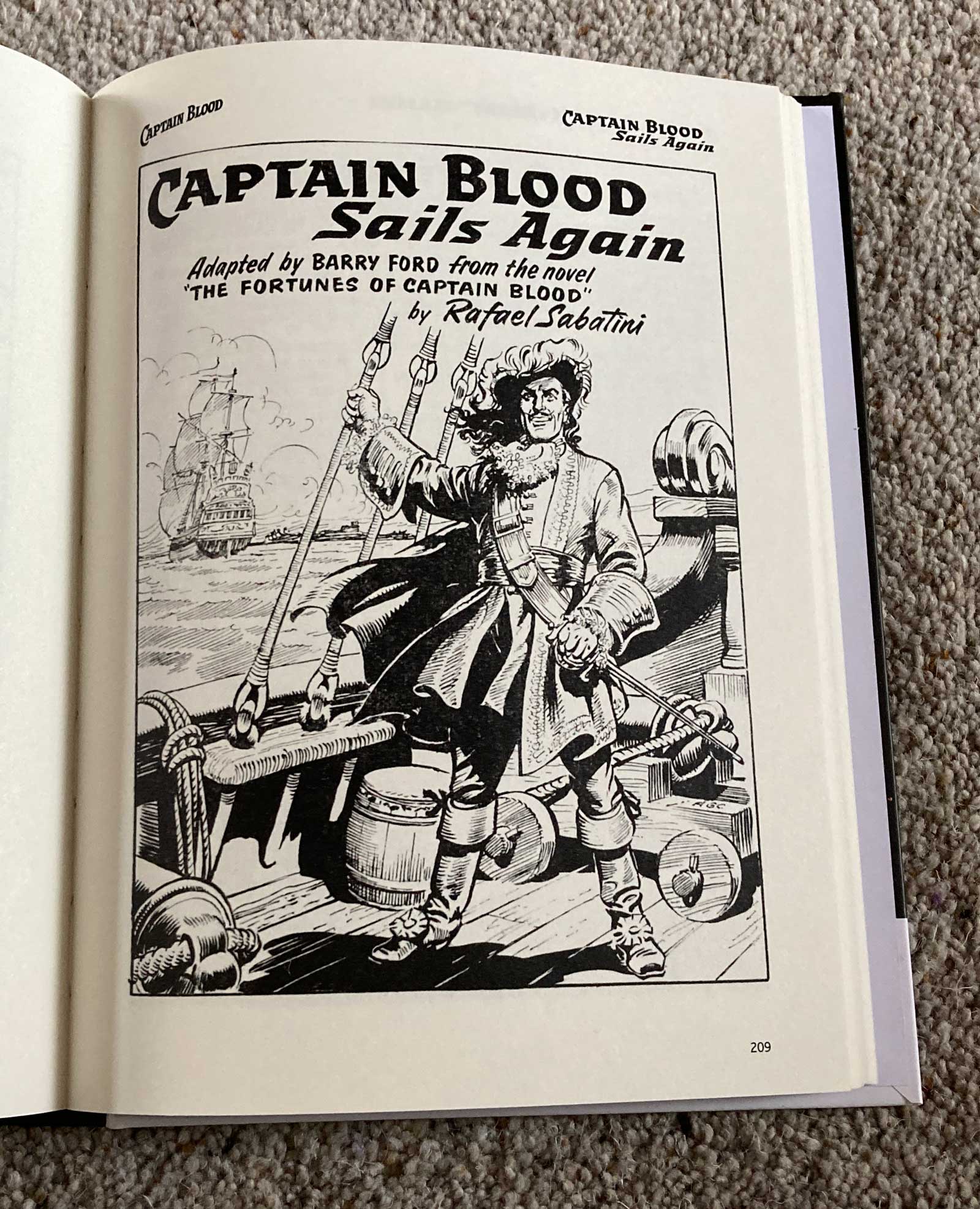 In Review: Fleetway Picture Library Classics – Captain Blood, Larrigan ...
