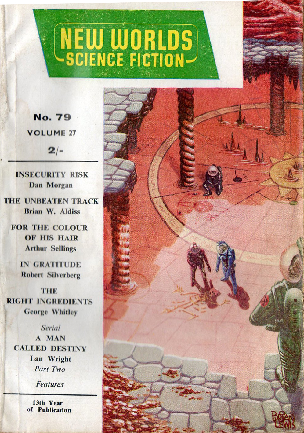 The Science Fiction Art of Brian Lewis (1929-1978) – downthetubes.net