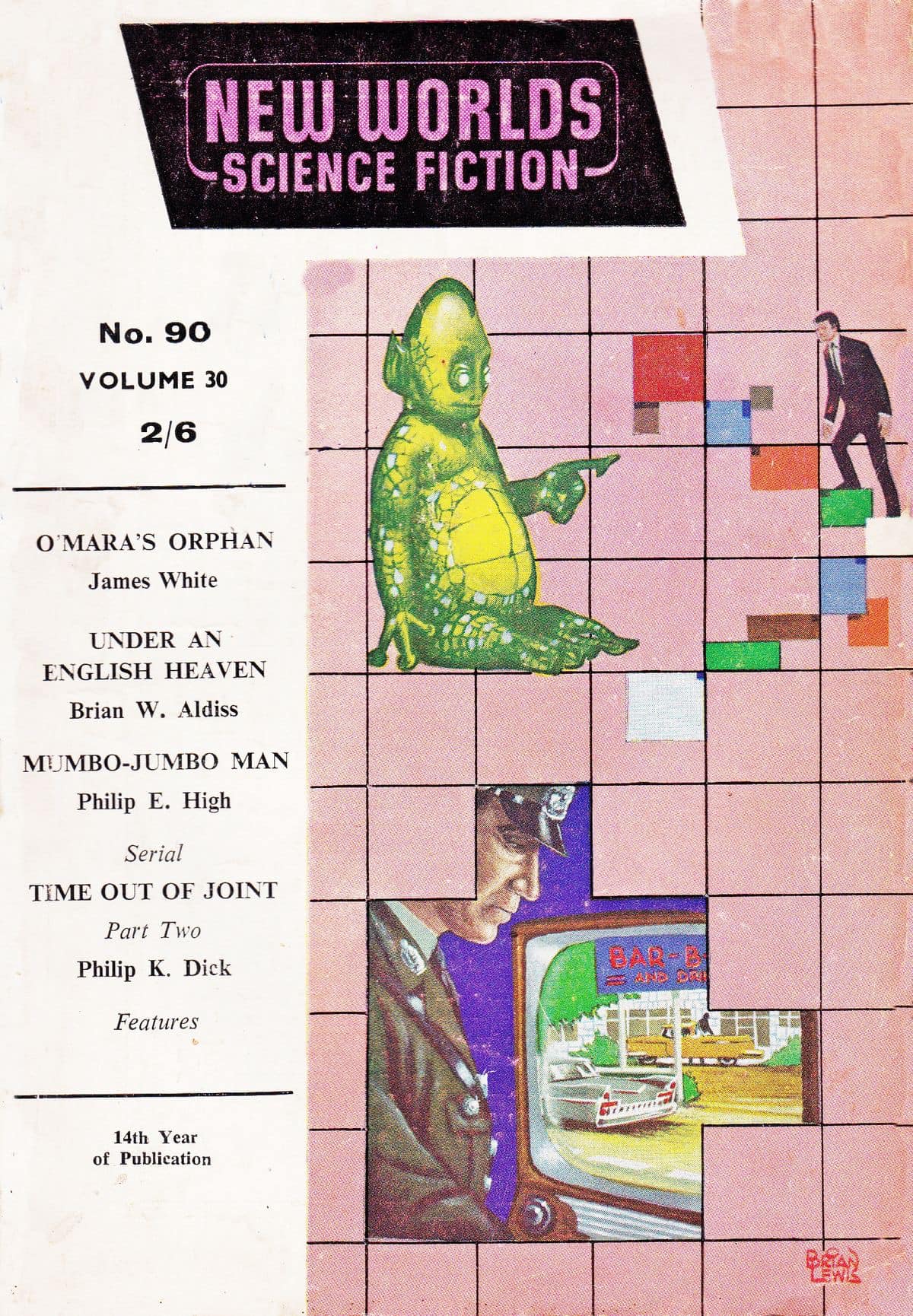 The Science Fiction Art of Brian Lewis (1929-1978) – downthetubes.net