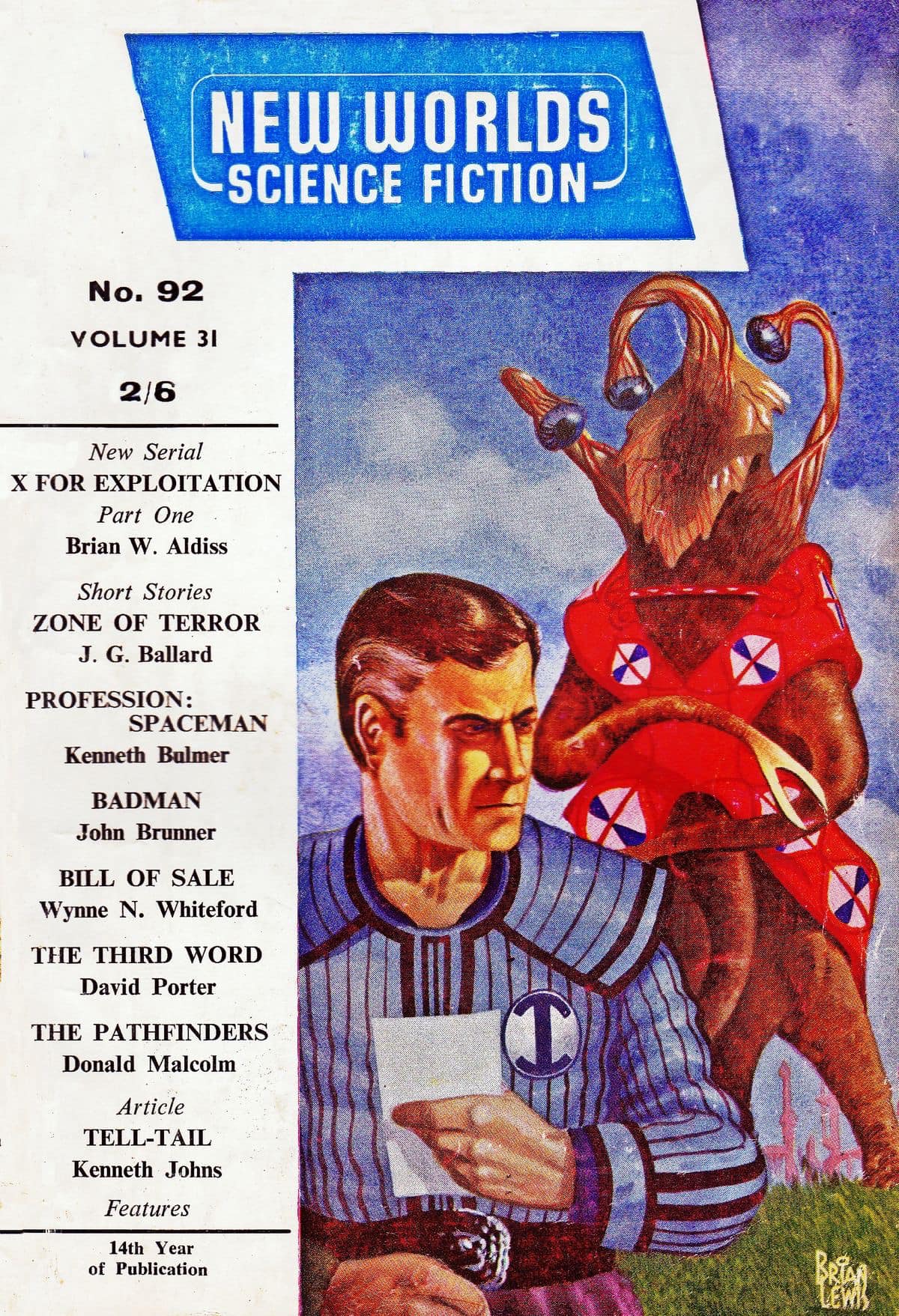 The Science Fiction Art of Brian Lewis (1929-1978) – downthetubes.net