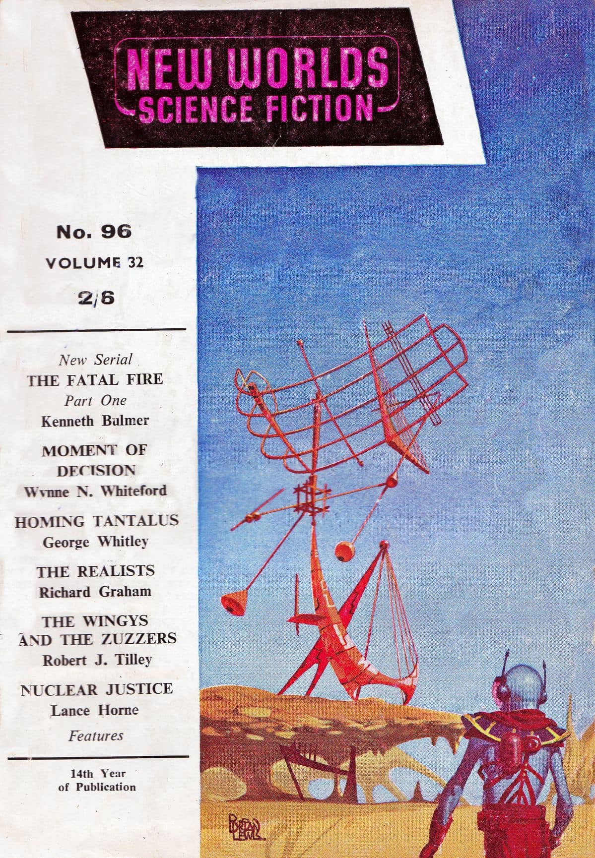 The Science Fiction Art of Brian Lewis (1929-1978) – downthetubes.net