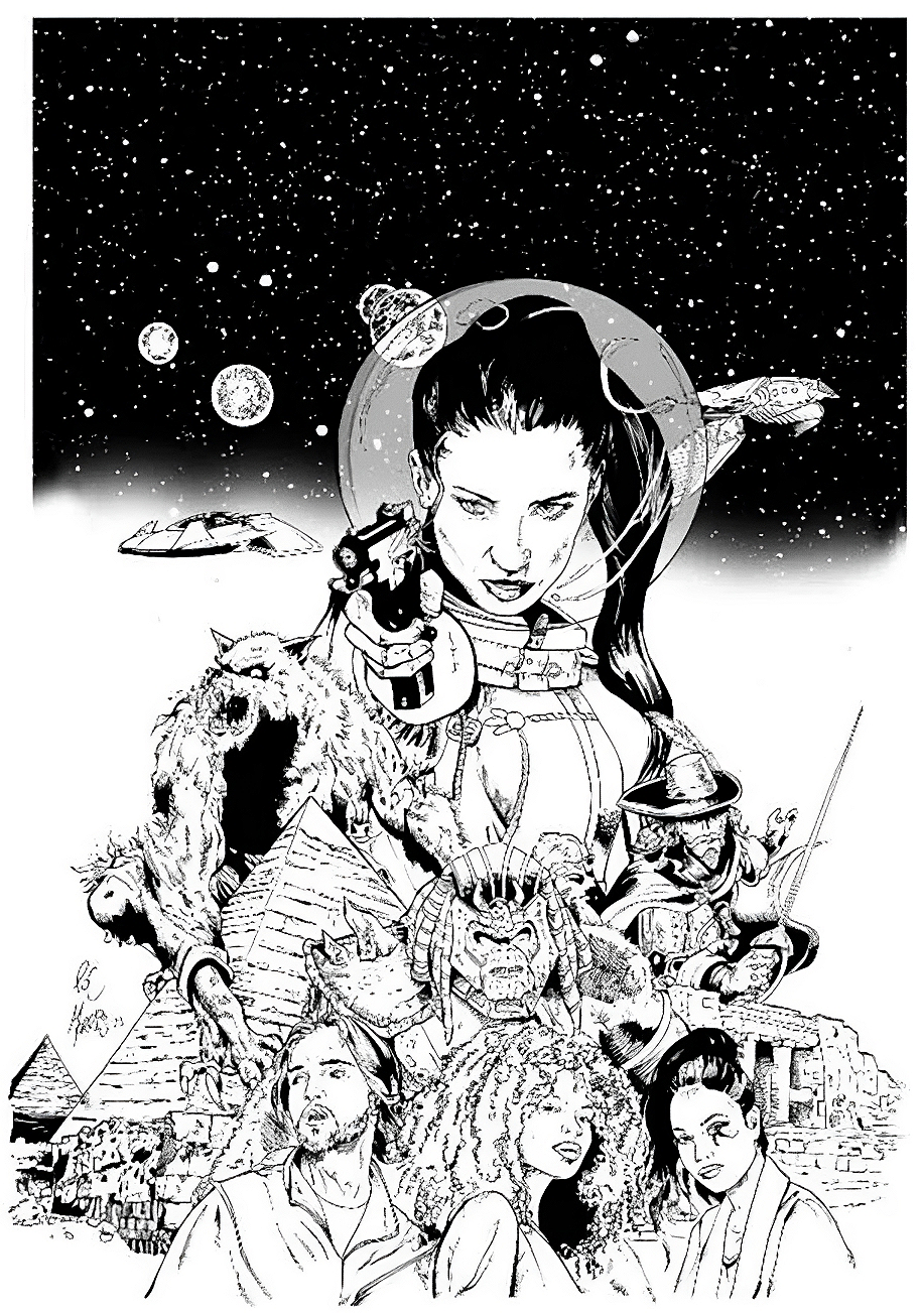 Quantum, new comics anthology, launches, with first issue cover art ...