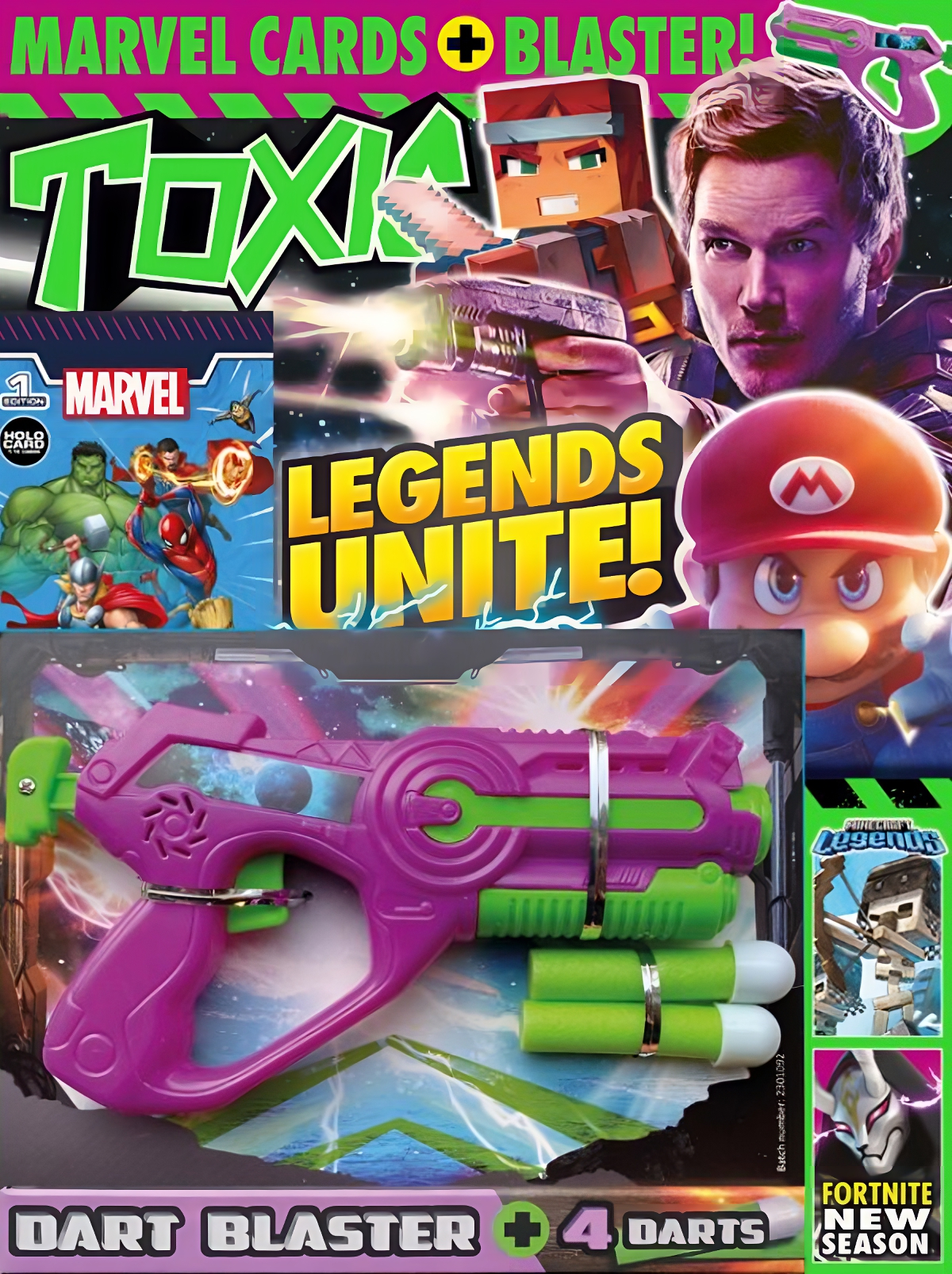 Latest TOXIC magazine features Marvel Mission Arena card game giveaway ...