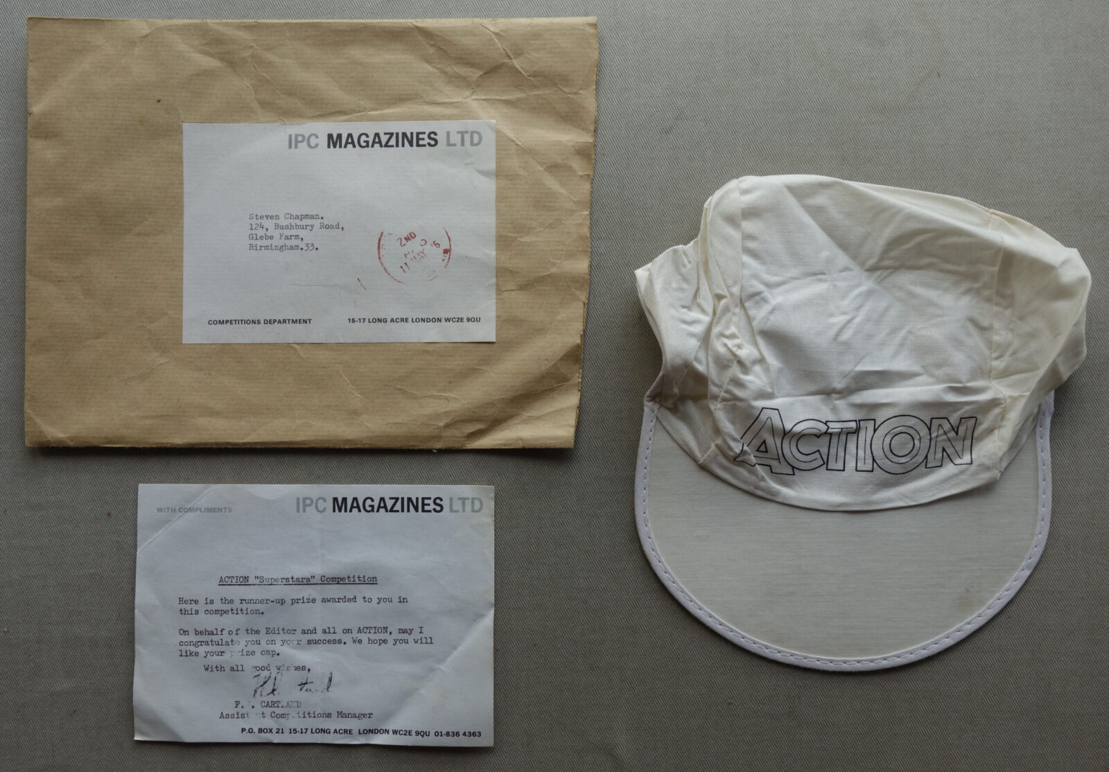 Rare “Action” comic Cap offered in latest Phil-Comics auction ...