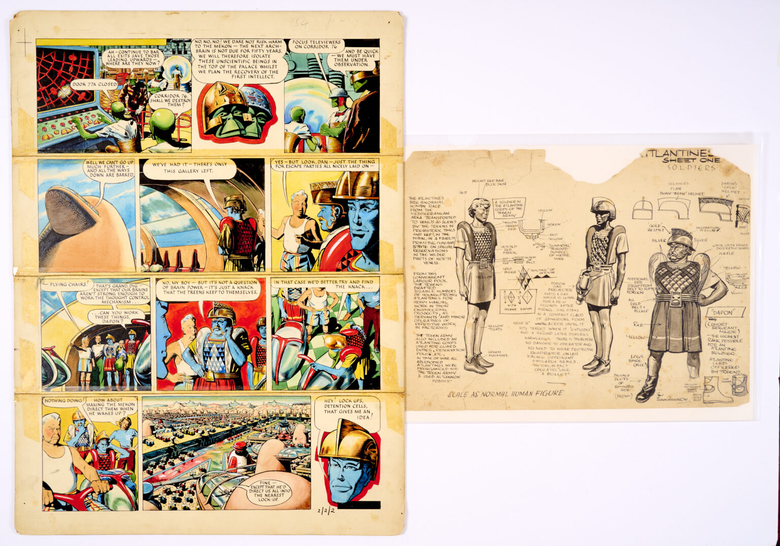 British comic art aplenty on offer in latest Compal auction: “Charley’s ...