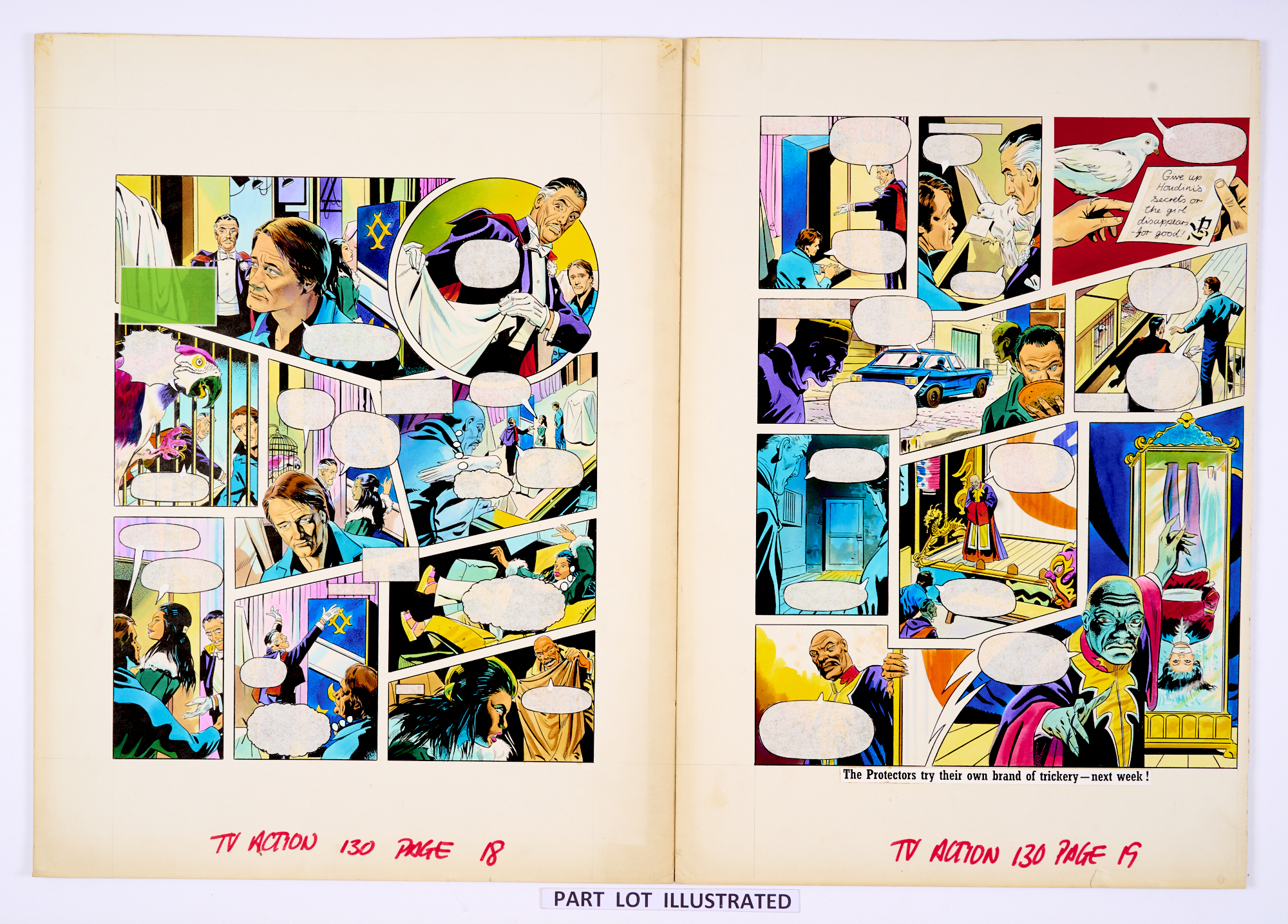 British comic art aplenty on offer in latest Compal auction: “Charley’s ...
