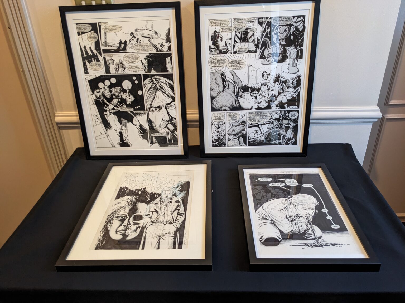 In Review: The Steve Dillon Exhibition at Lawless – downthetubes.net