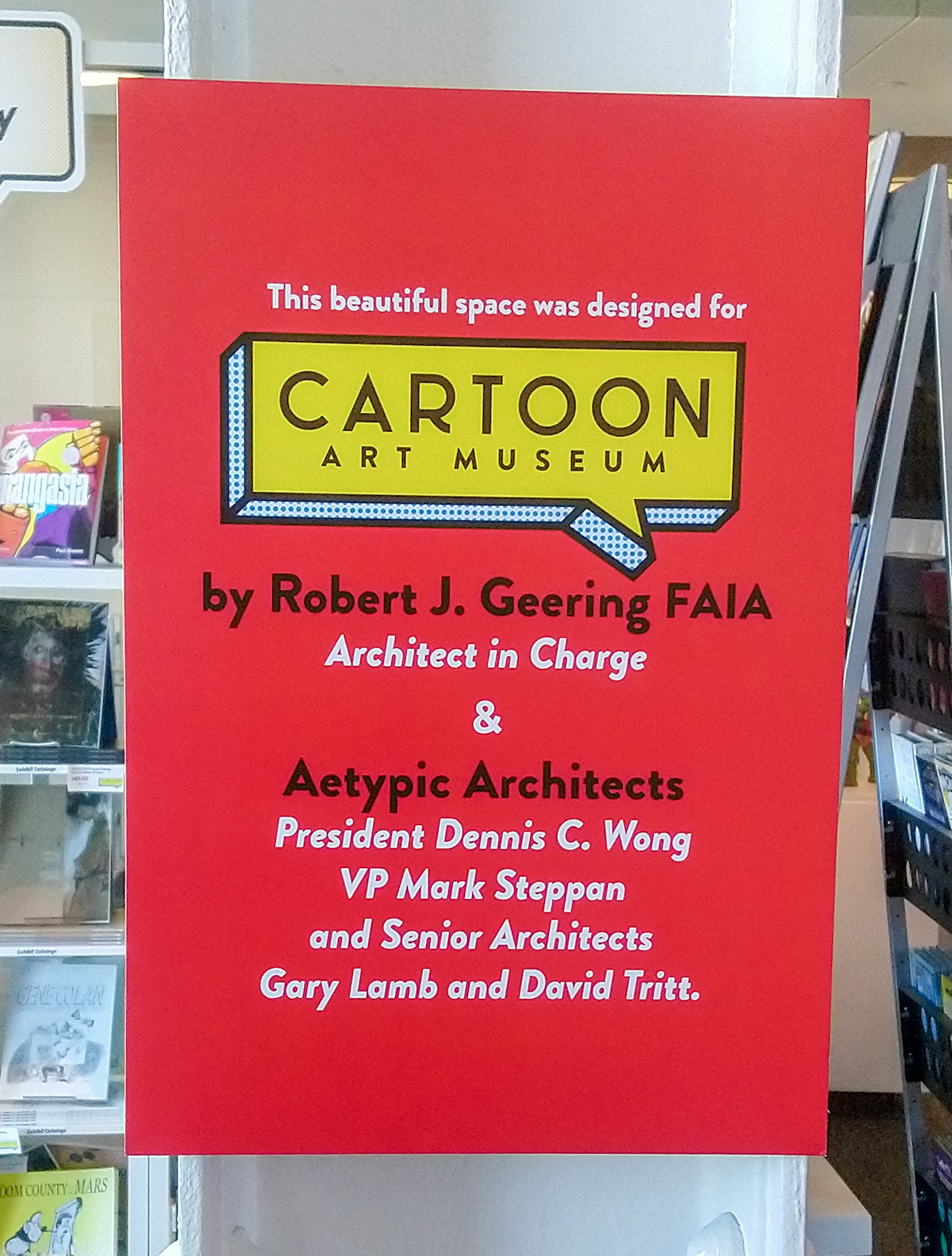 Comics Abroad: A Visit to the Cartoon Art Museum, San Francisco ...