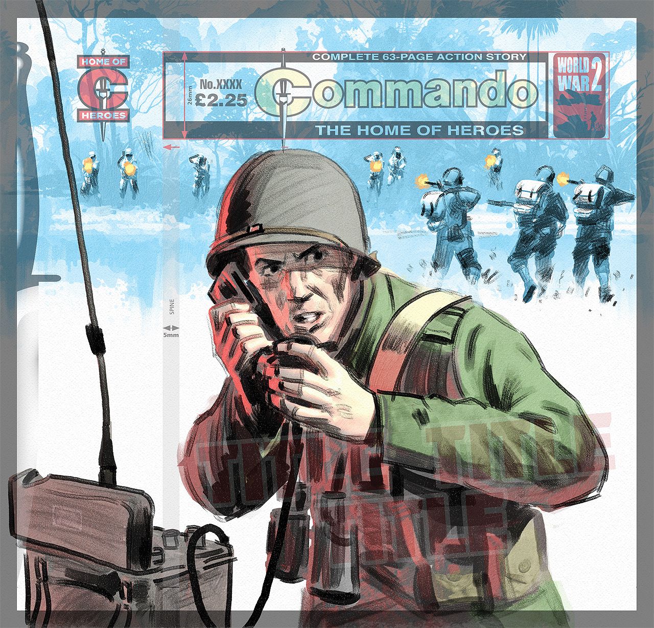 Artist Guillermo Galeote makes his Commando debut with “Walk, Talk… and ...