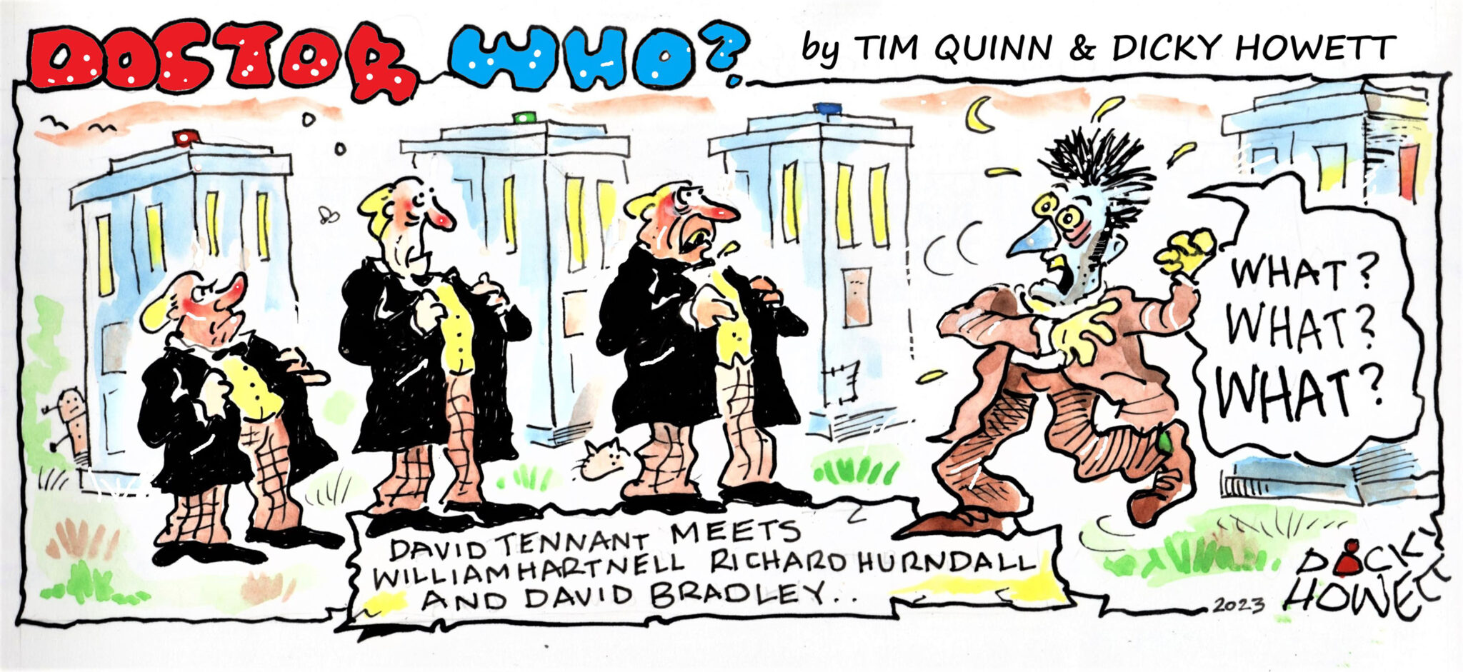 Doctor Who?, Tim Quinn and Dicky Howett’s scurrilous Doctor Who ...