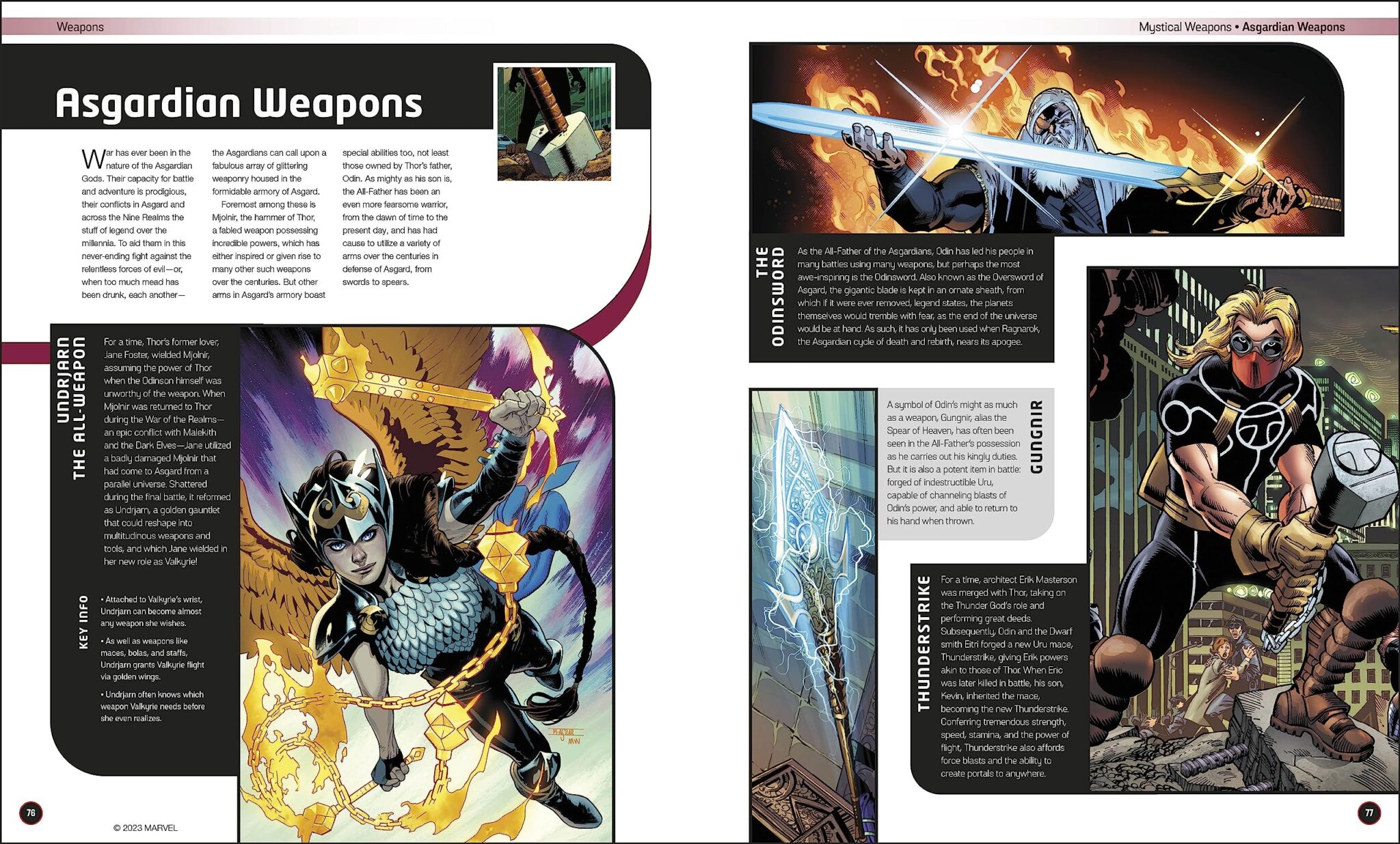 Sneak Peek: Marvel Arms and Armour by Nick Jones – downthetubes.net