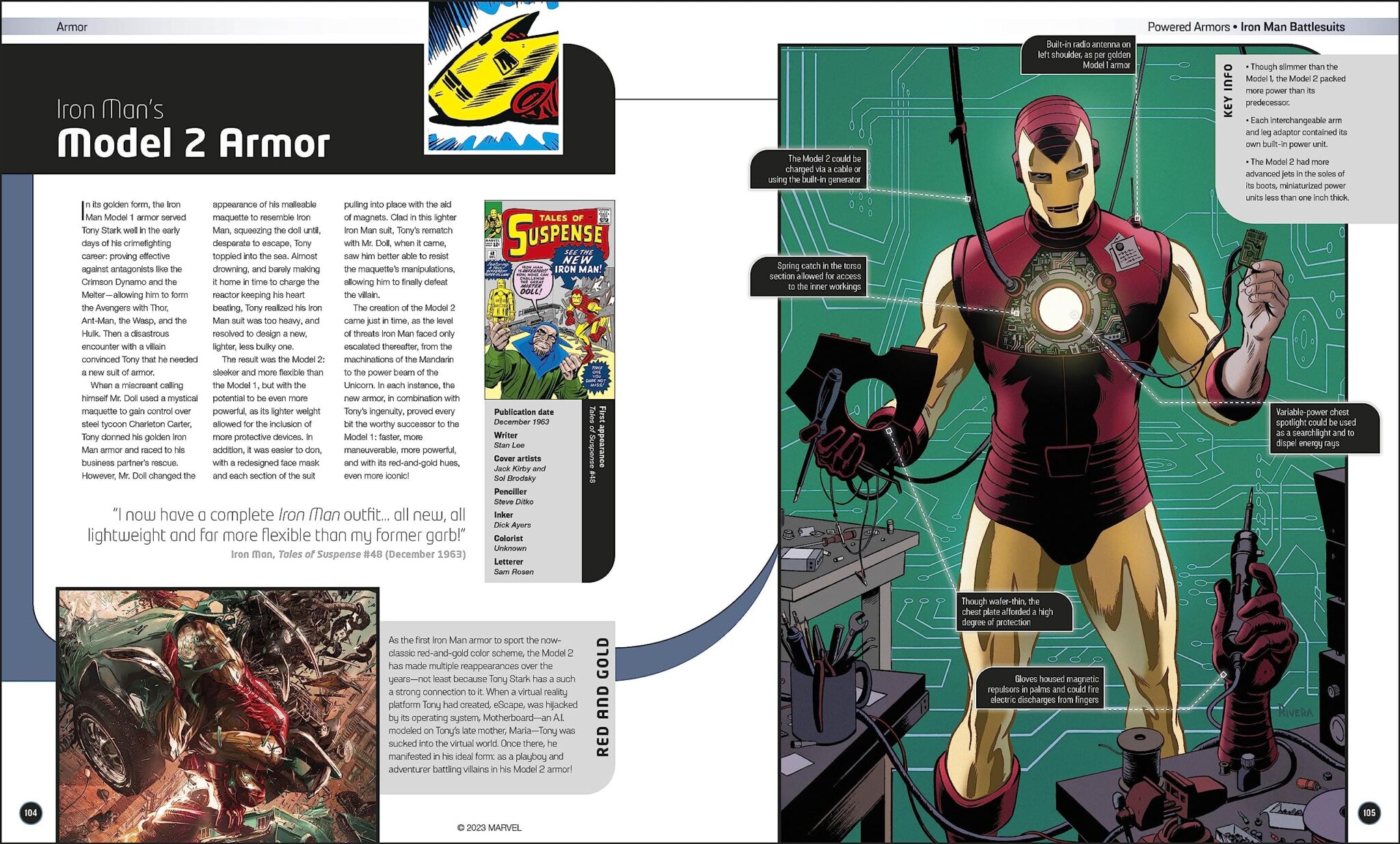 Sneak Peek: Marvel Arms and Armour by Nick Jones – downthetubes.net