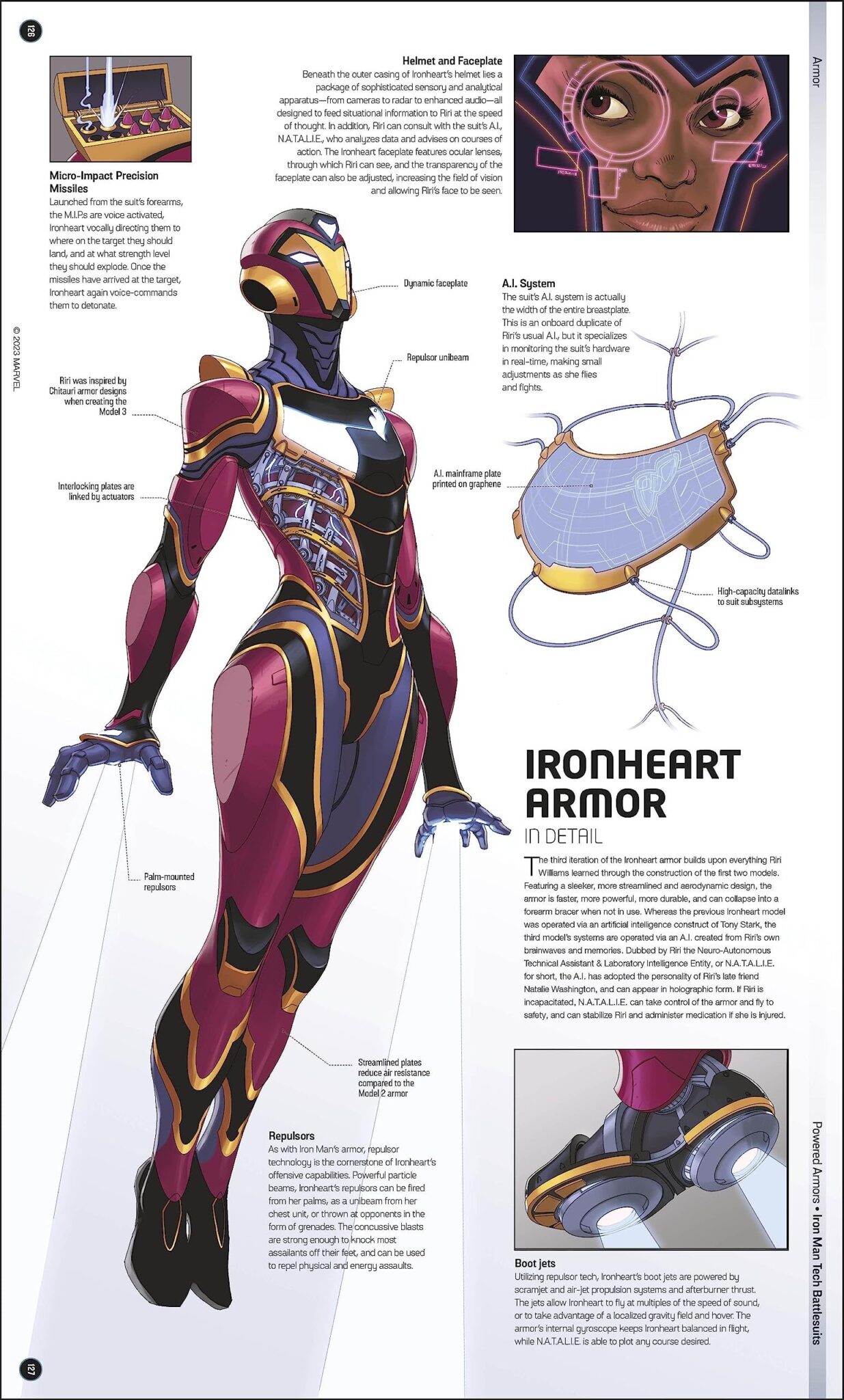 Sneak Peek: Marvel Arms and Armour by Nick Jones – downthetubes.net