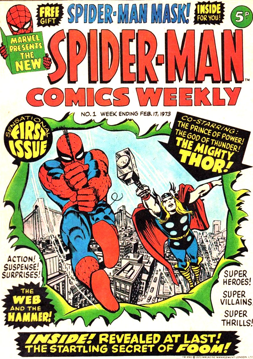 A Potted History of early British Spider-Man comics – Part One ...