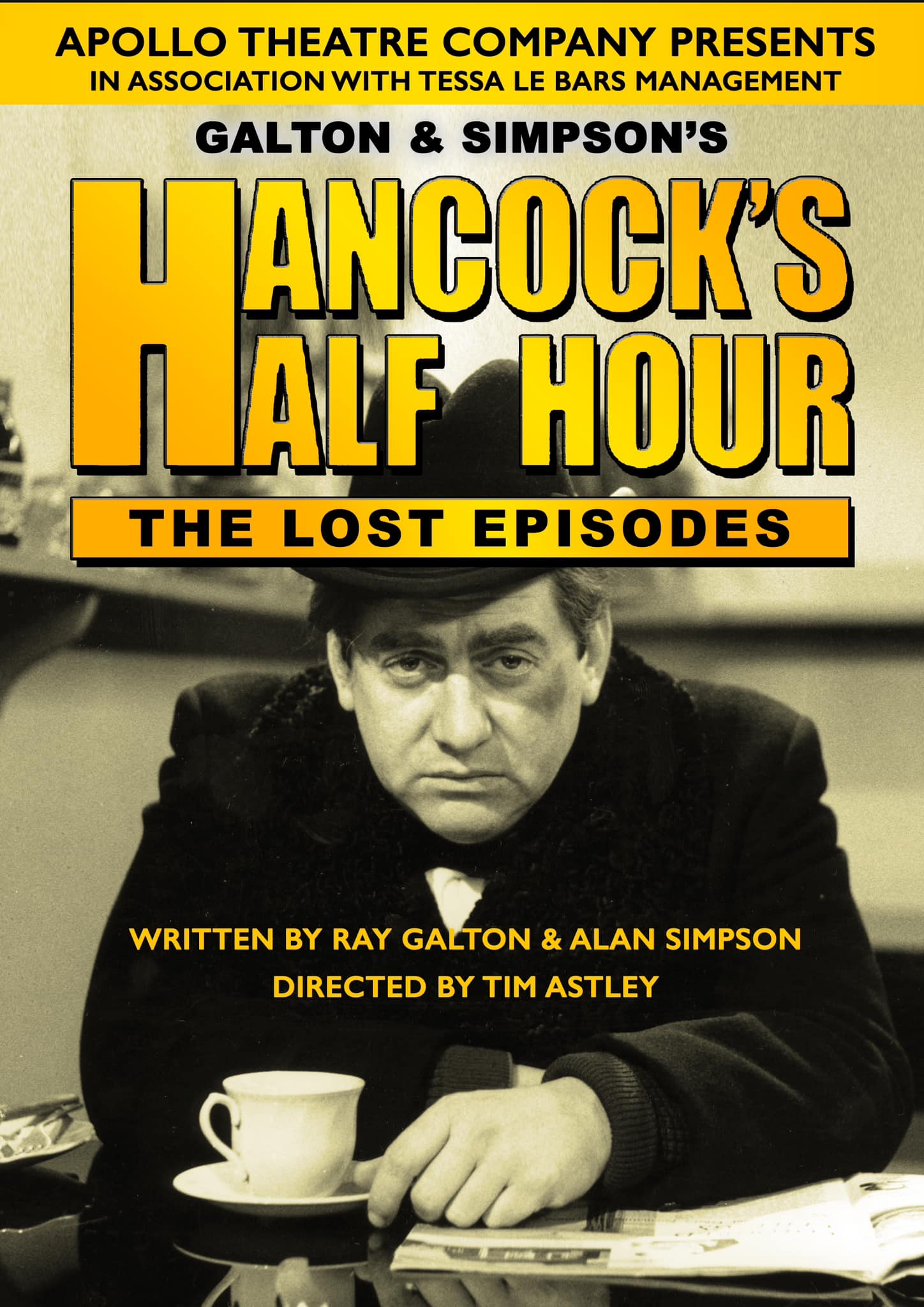Apollo Theatre Company takes Galton & Simpson’s “Hancock’s Half Hour: The Lost Episodes” on Tour ...