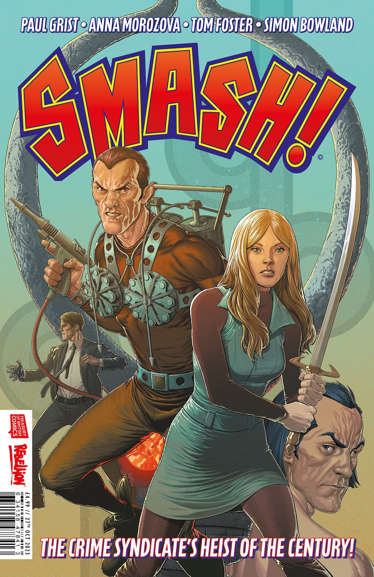 SMASH! mini series announced by Rebellion, reviving more British comic ...