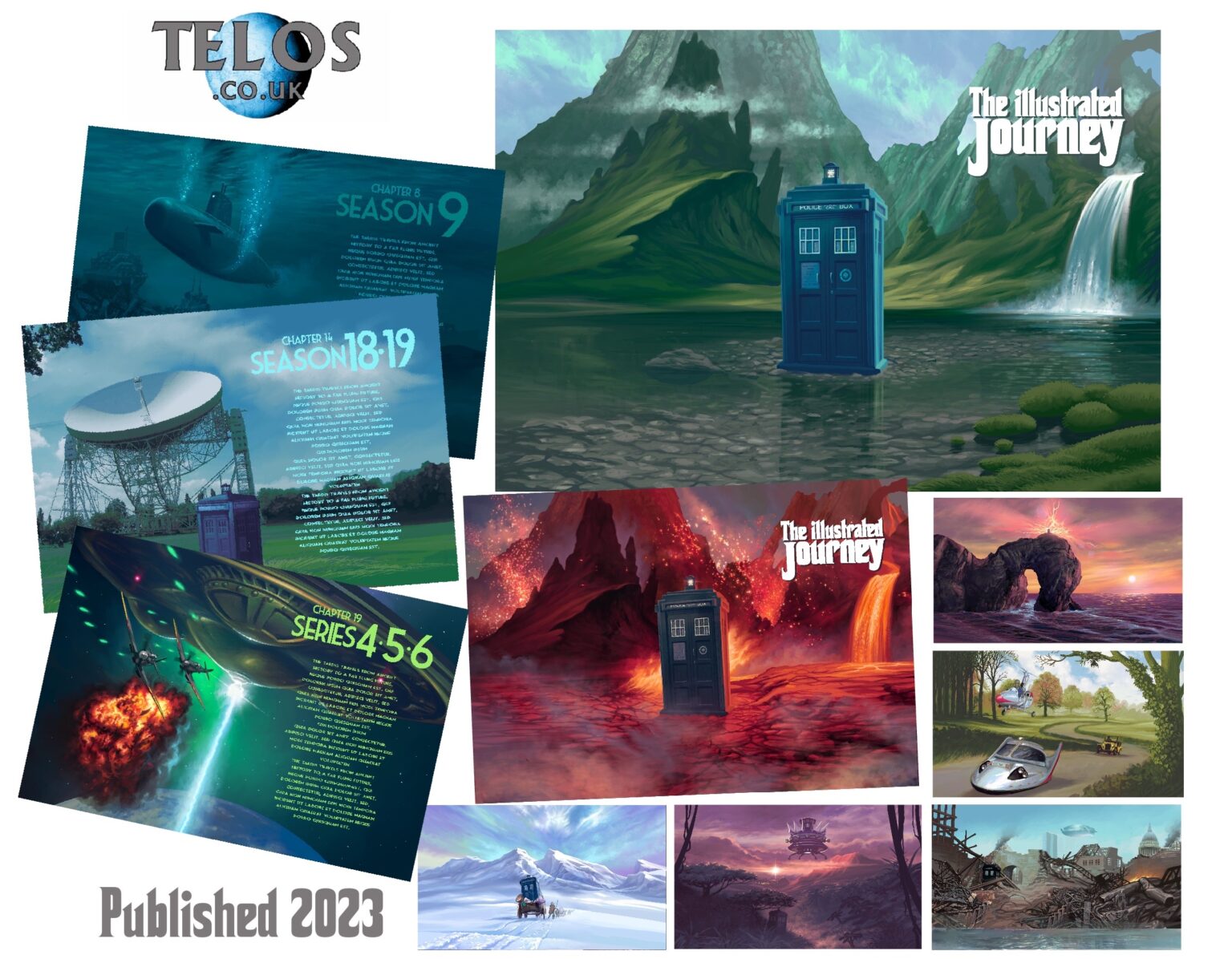Telos Publishing charts the travels of a certain blue box with “The ...