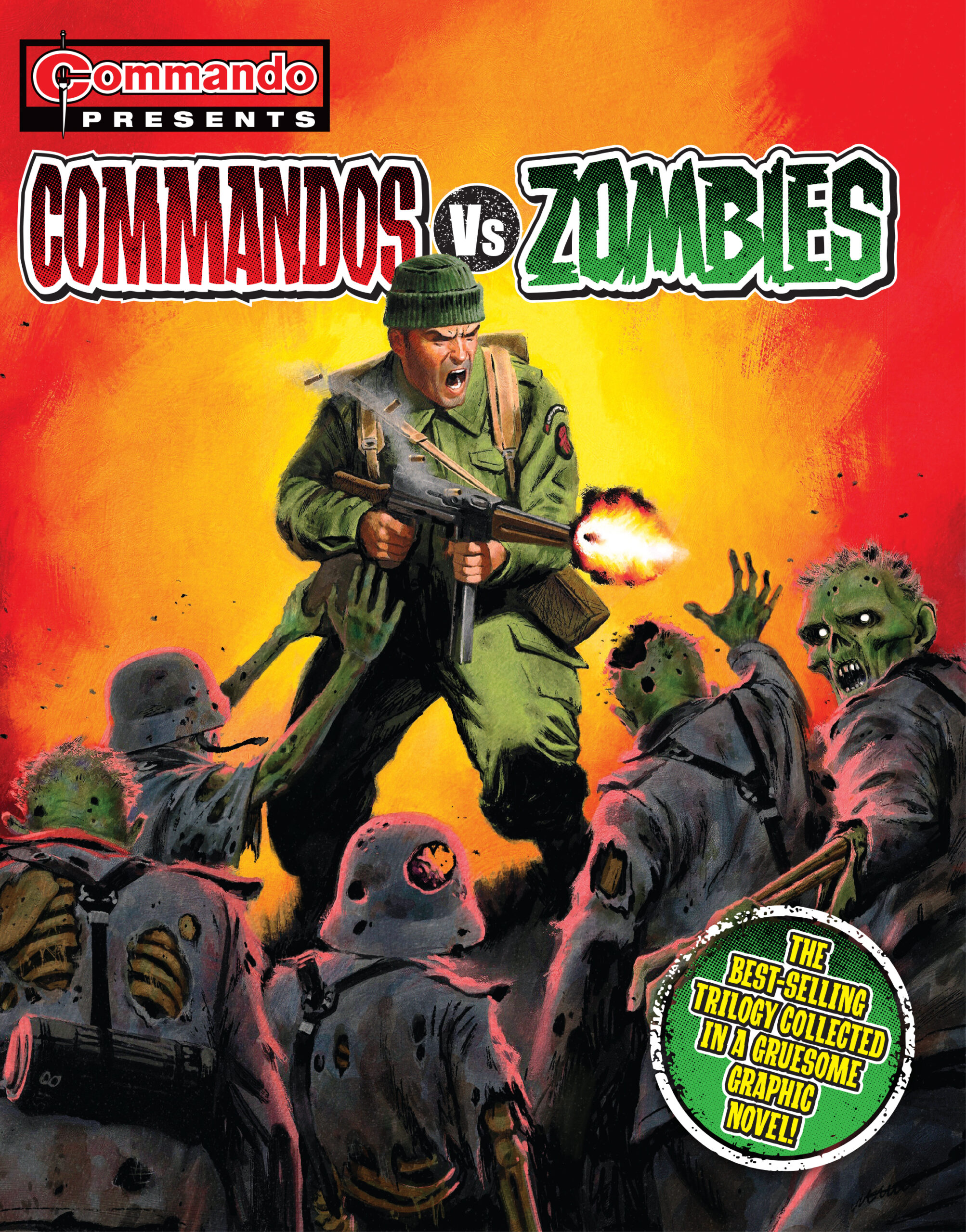 Commando vs Zombies collections stalks its way to unwary war comic ...