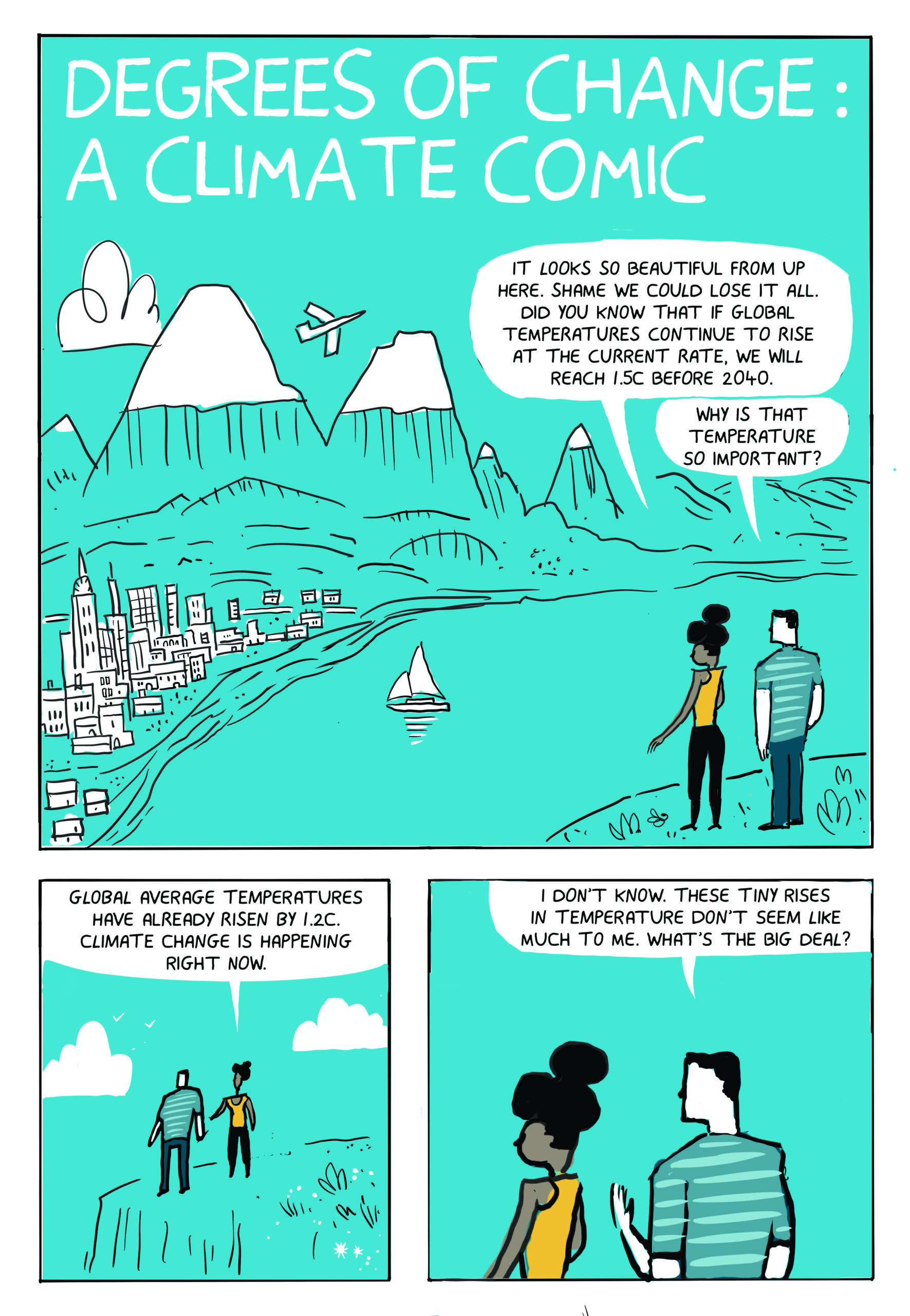 Comic creators tackle the big questions facing our planet’s future in ...